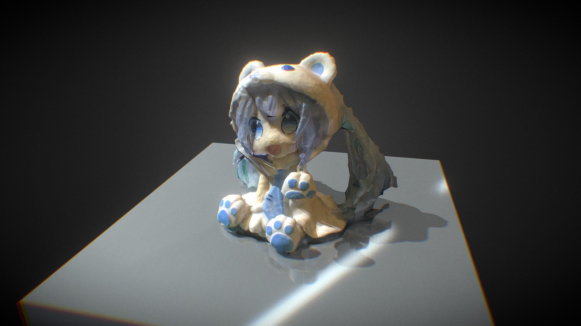 Snow Miku Nendoroid 3D Scan - Download Free 3D model by Fallen_ice ...