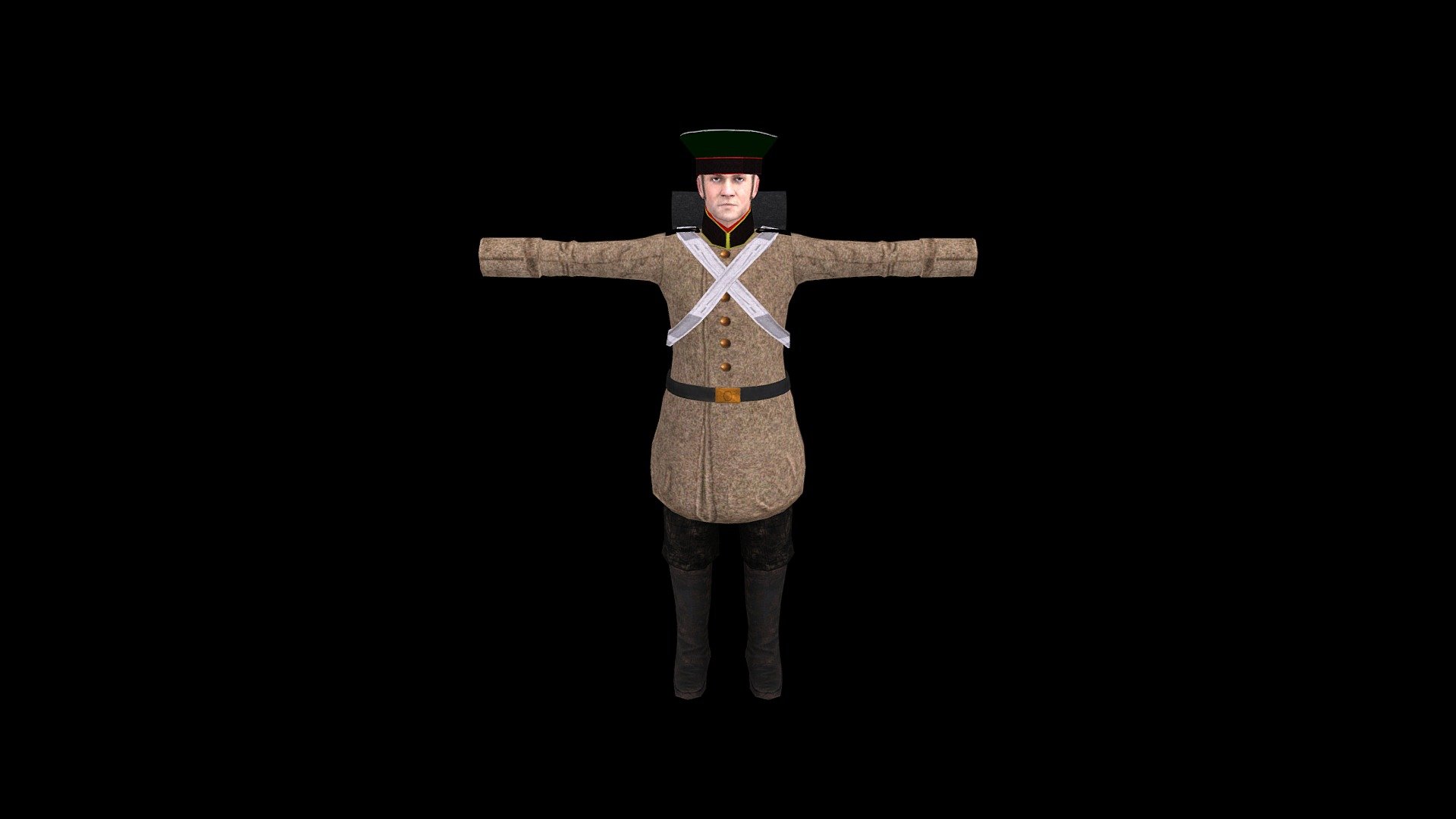 Tier 1: Tarutinski Jager soldier - 3D model by izzi_totalf [9fcafaa ...