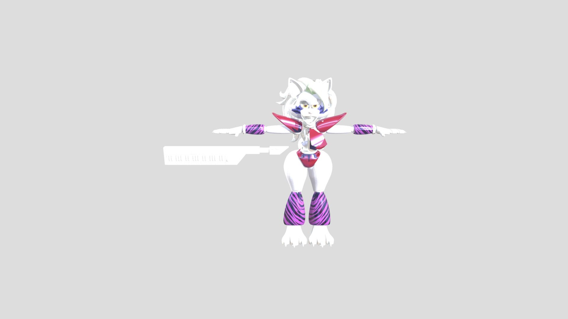 Roxanne_ Wolf - Download Free 3D model by Mhasggy2 [9fcb387] - Sketchfab