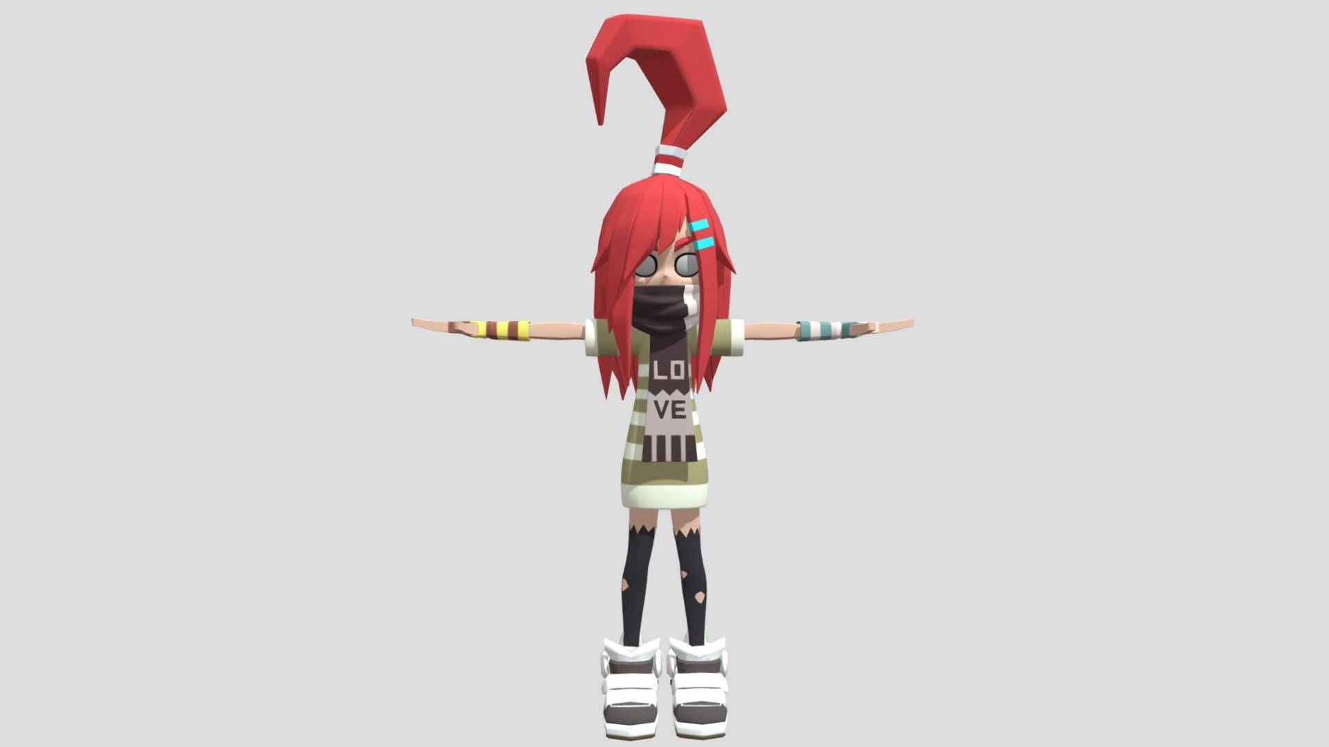 AOTU World - Abby/艾比 - Download Free 3D model by Kairi (@Kairiofc) [9fcb9e1] - Sketchfab