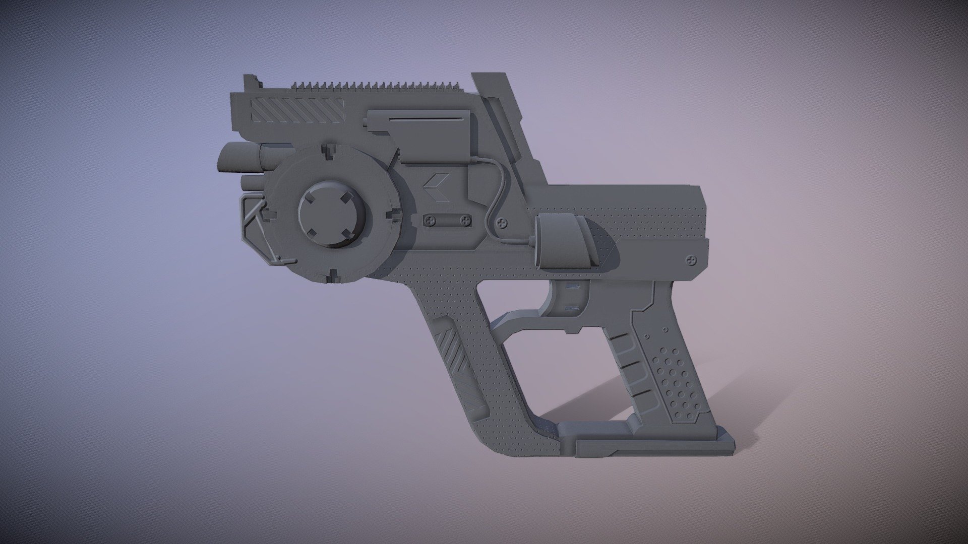 Blaster - 3D model by baiw5 [9fce0db] - Sketchfab