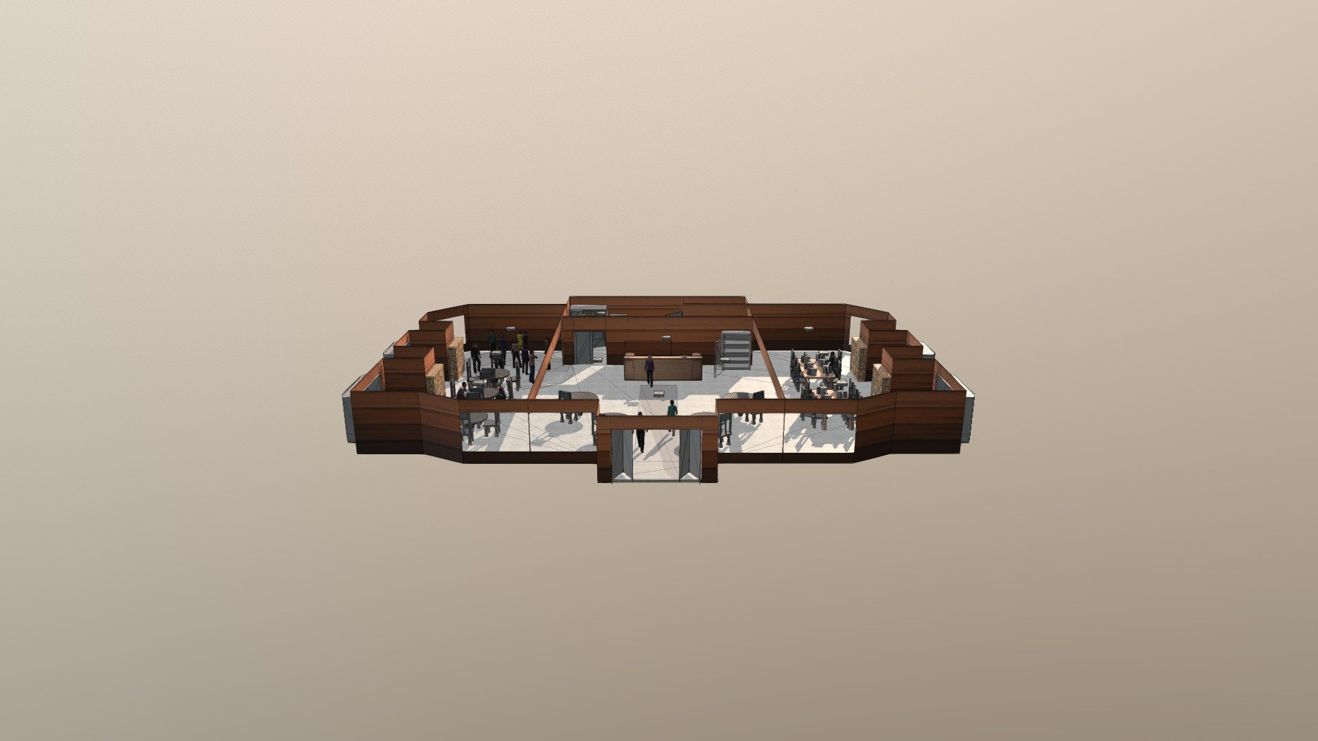 Maple Cafe V4 - 3D model by zcassiandra [9fce94f] - Sketchfab