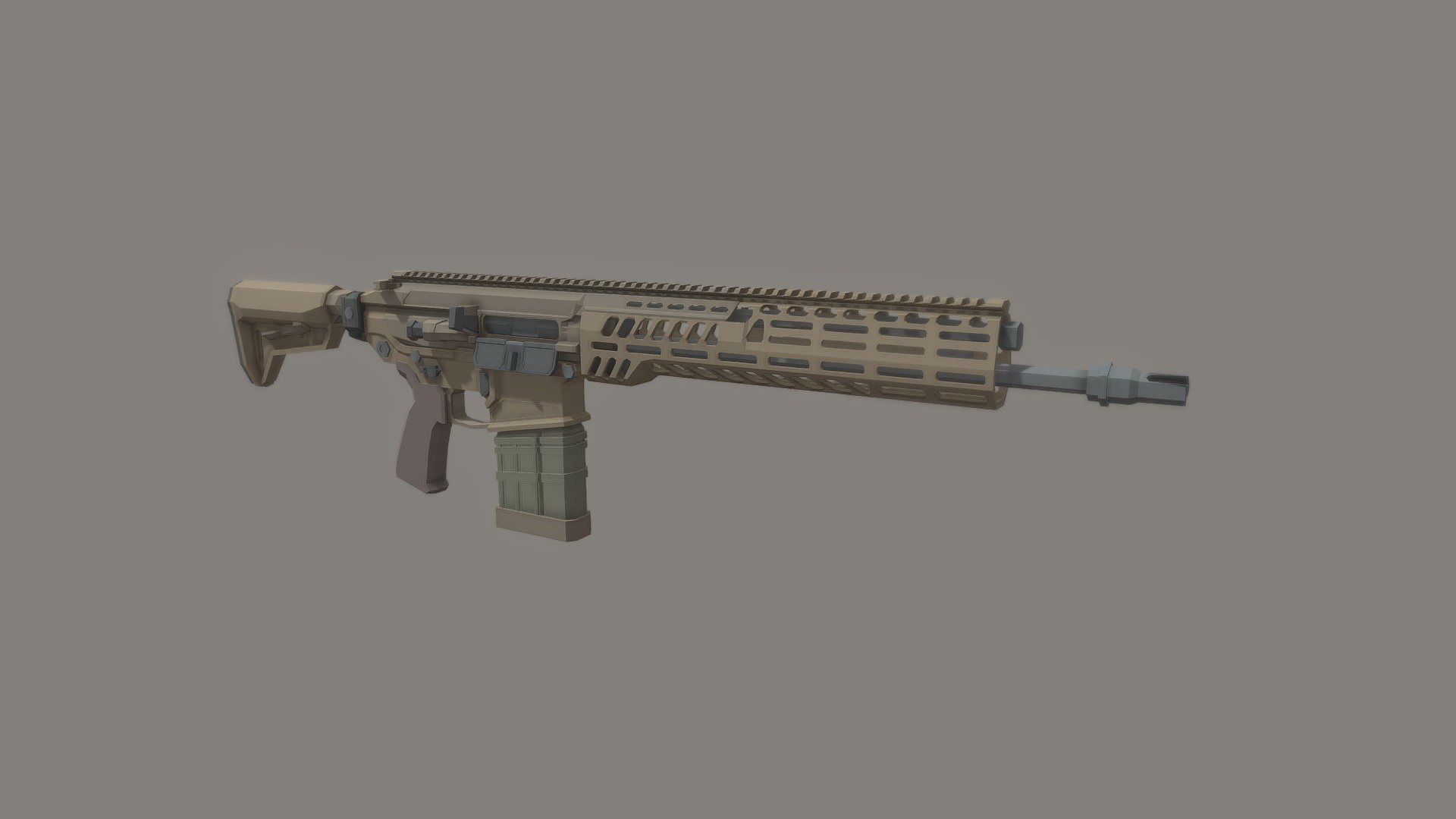 SIG XM7 - Download Free 3D model by Dingustavo (@Merukitty) [9fcfa9e ...