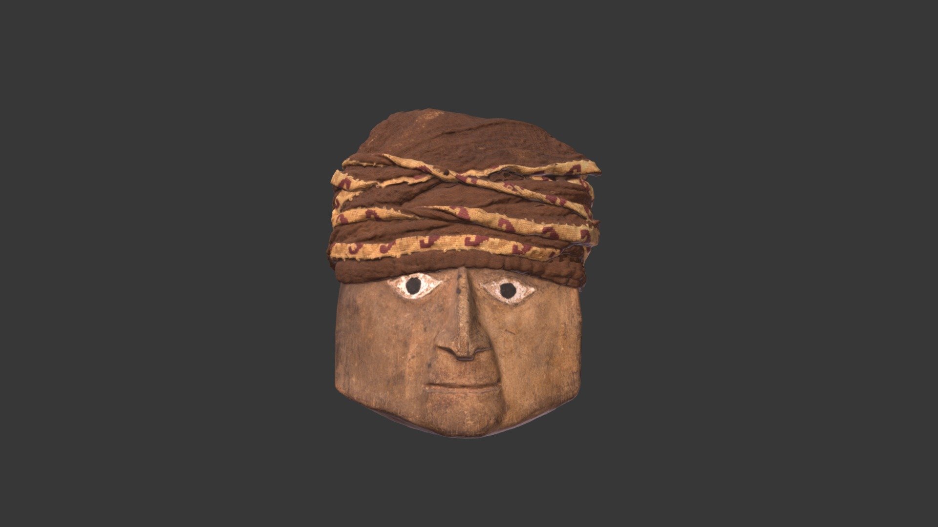 Mummy Mask - 3D model by Laura Harrison (@lauraharrison) [9fd170b ...