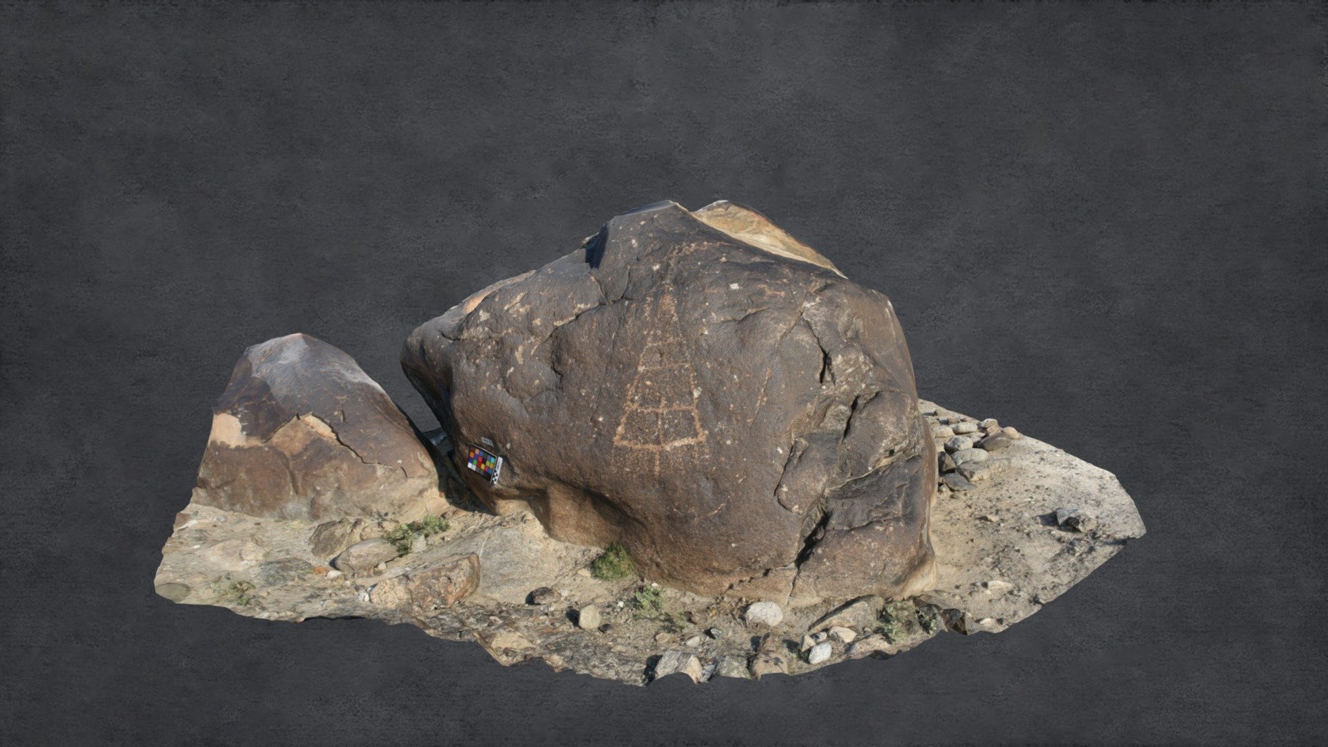 Rock Carving at Chilas-X (Rock 54) - 3D model by cvlablums [9fd4172 ...