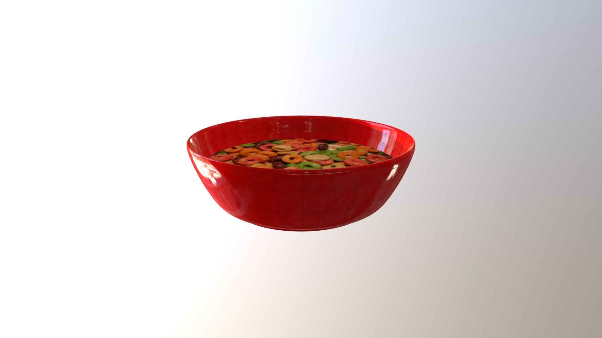 Bowl And Cereal - 3D model by gpann [9fd46c4] - Sketchfab