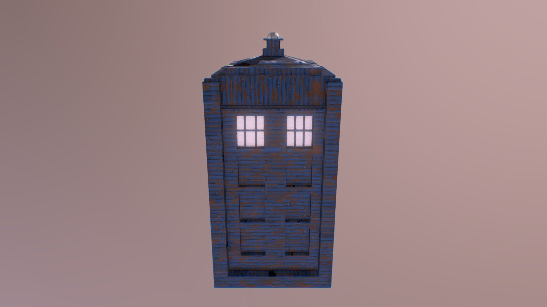 TARDIS - 3D model by solene marjoU (@gaudrymollonmarjou) [9fd50cc ...