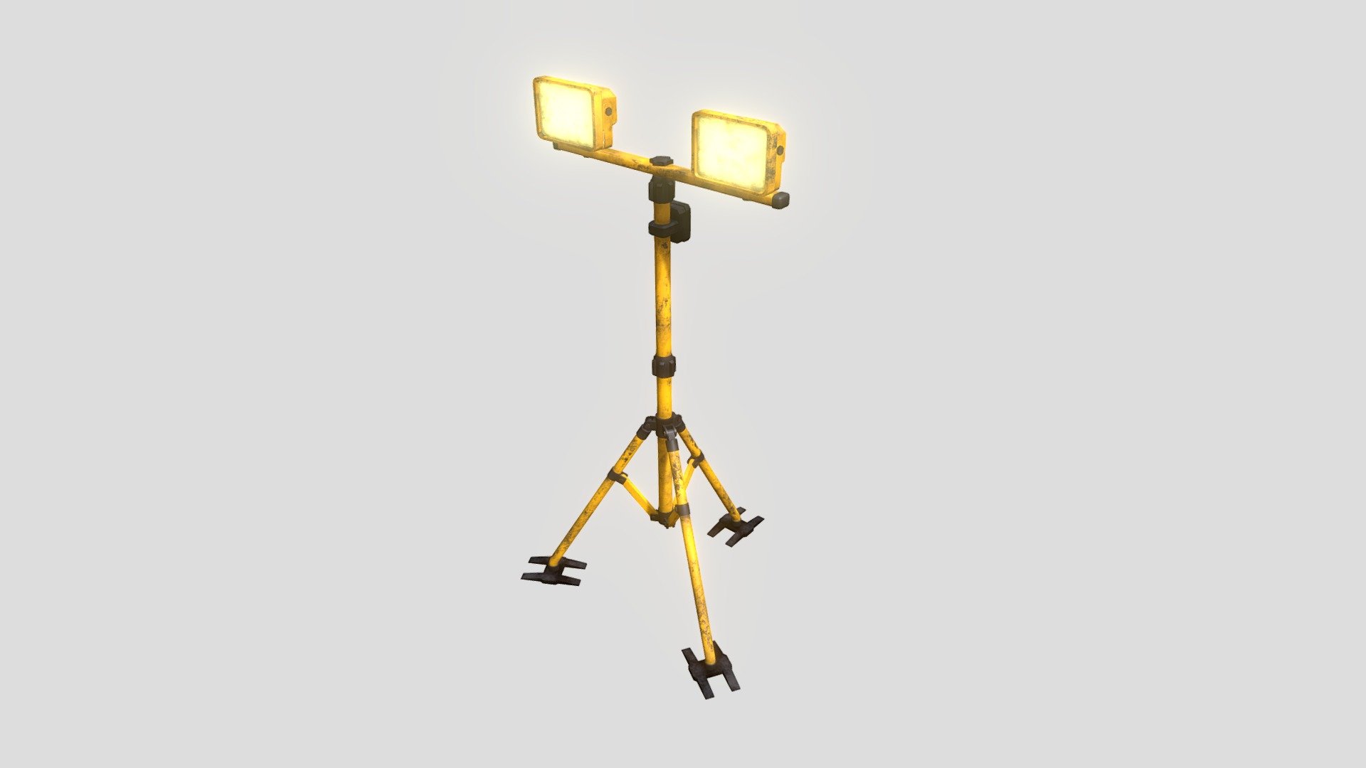 Fixated construction spotlight - Download Free 3D model by model_R ...
