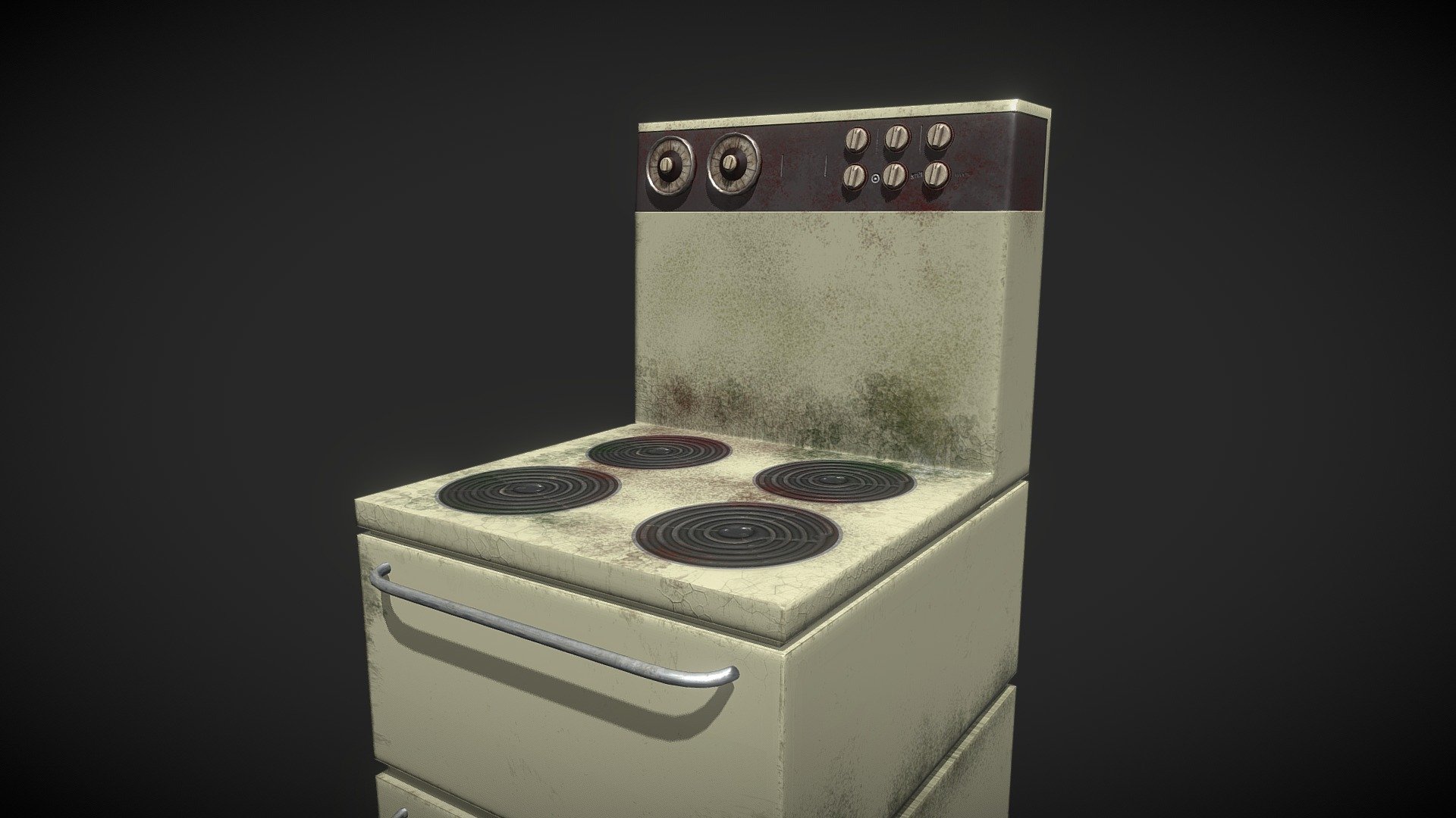 Pyramiden: 1960's Cooker - 3D model by Robert Drysdale (@RobertDrysdale ...