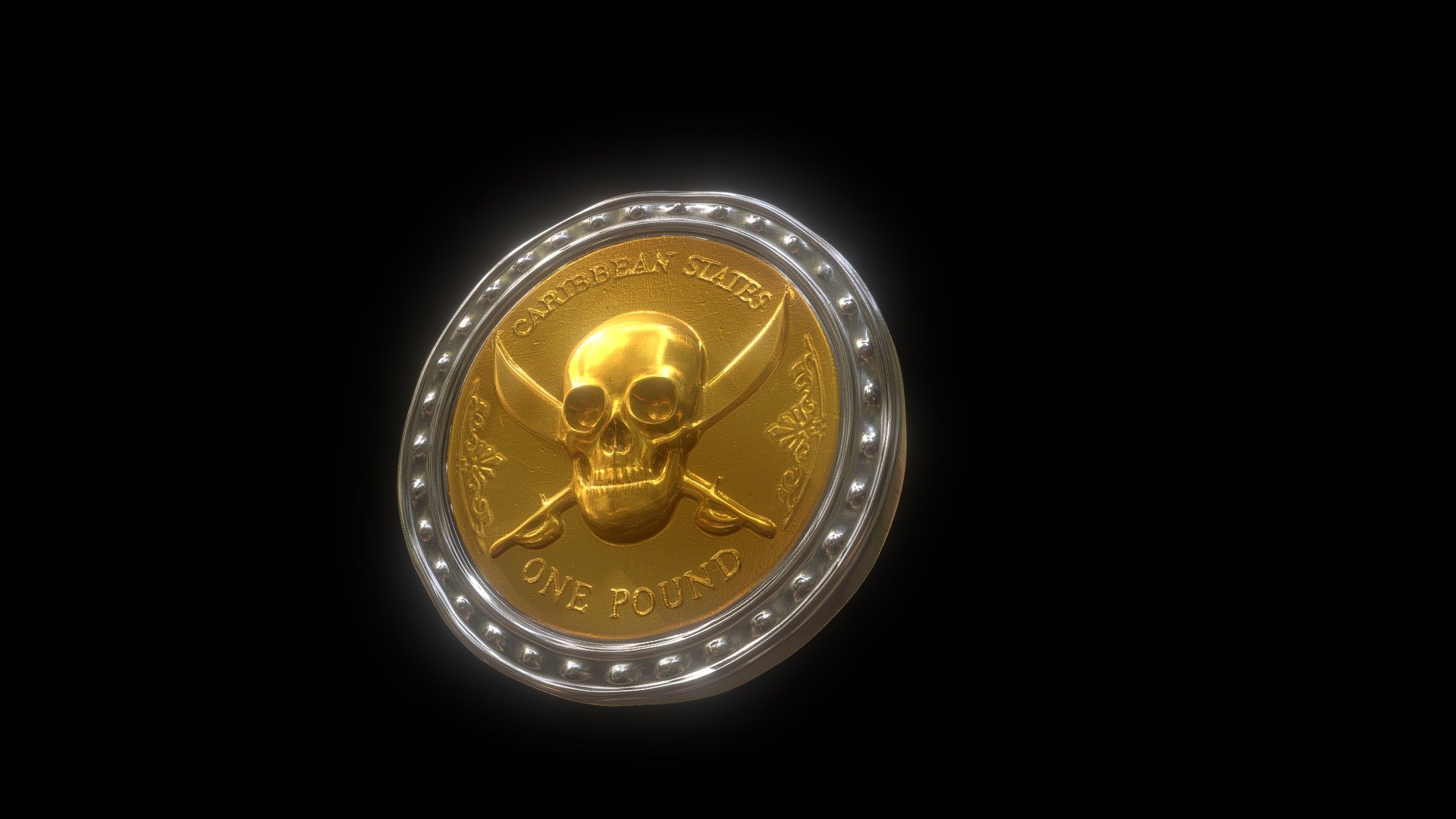 PirateCoin01 - 3D model by i3cz [9fd7fb0] - Sketchfab