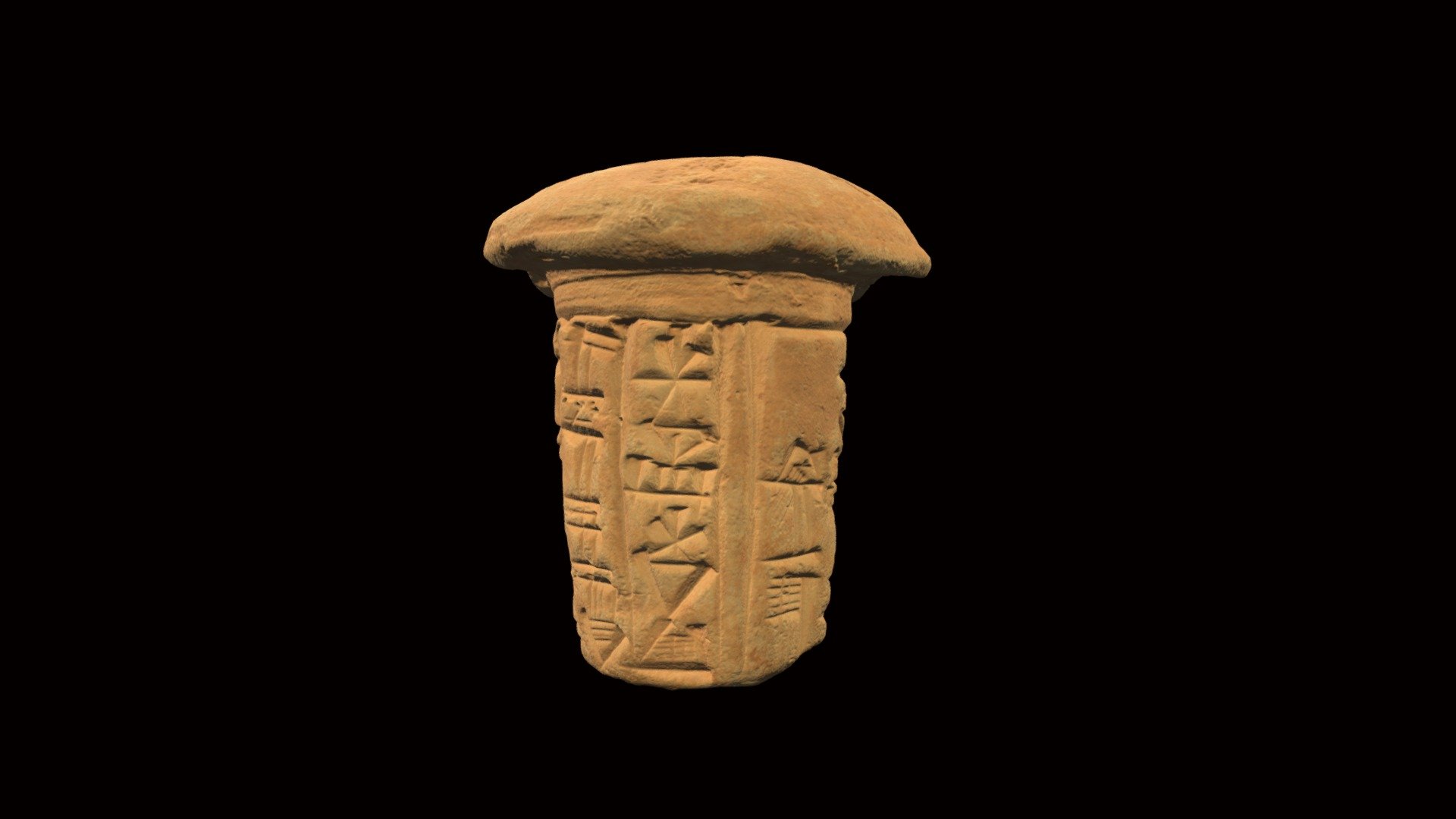 Cone HMANE1899.2.641 - 3D model by Harvard Museum of the Ancient Near ...