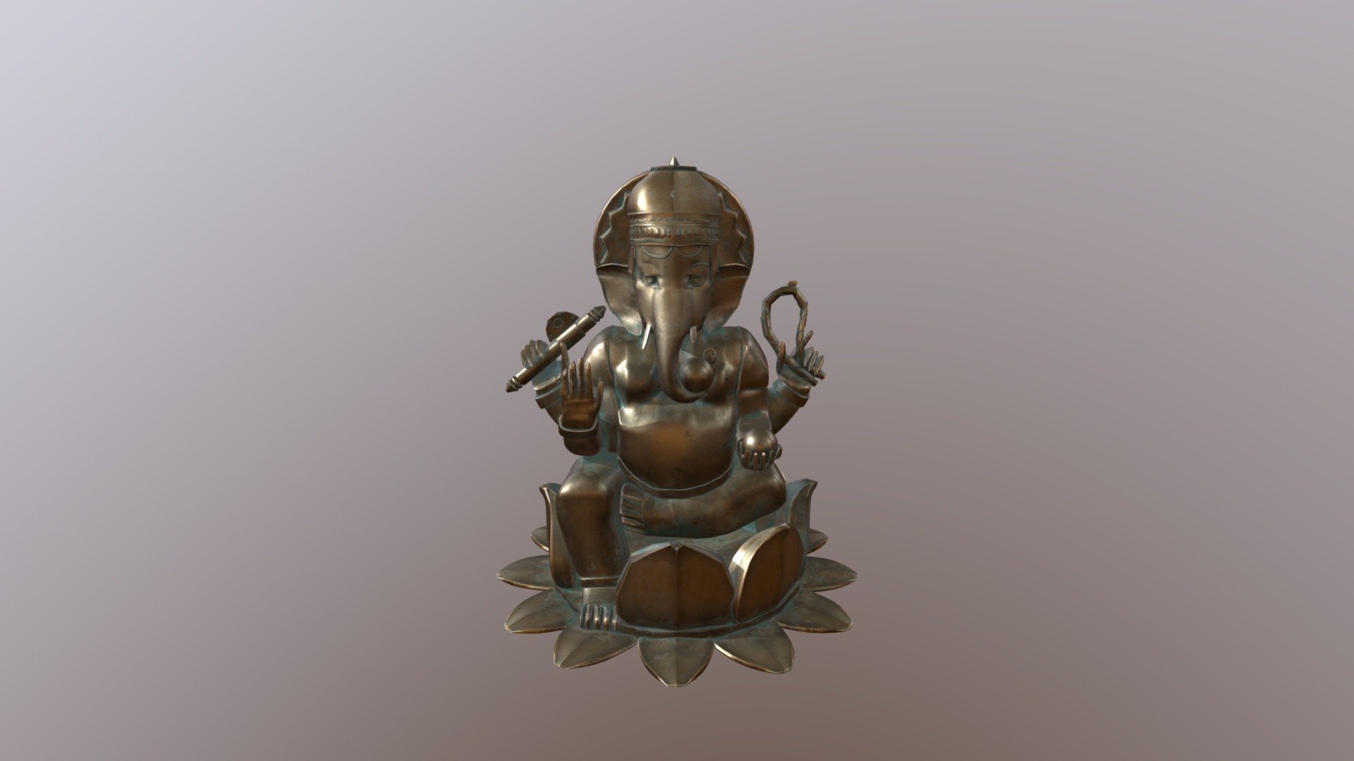 Tarnish_Ganesha - Download Free 3D model by Tanushree Dash (@Tanushree ...