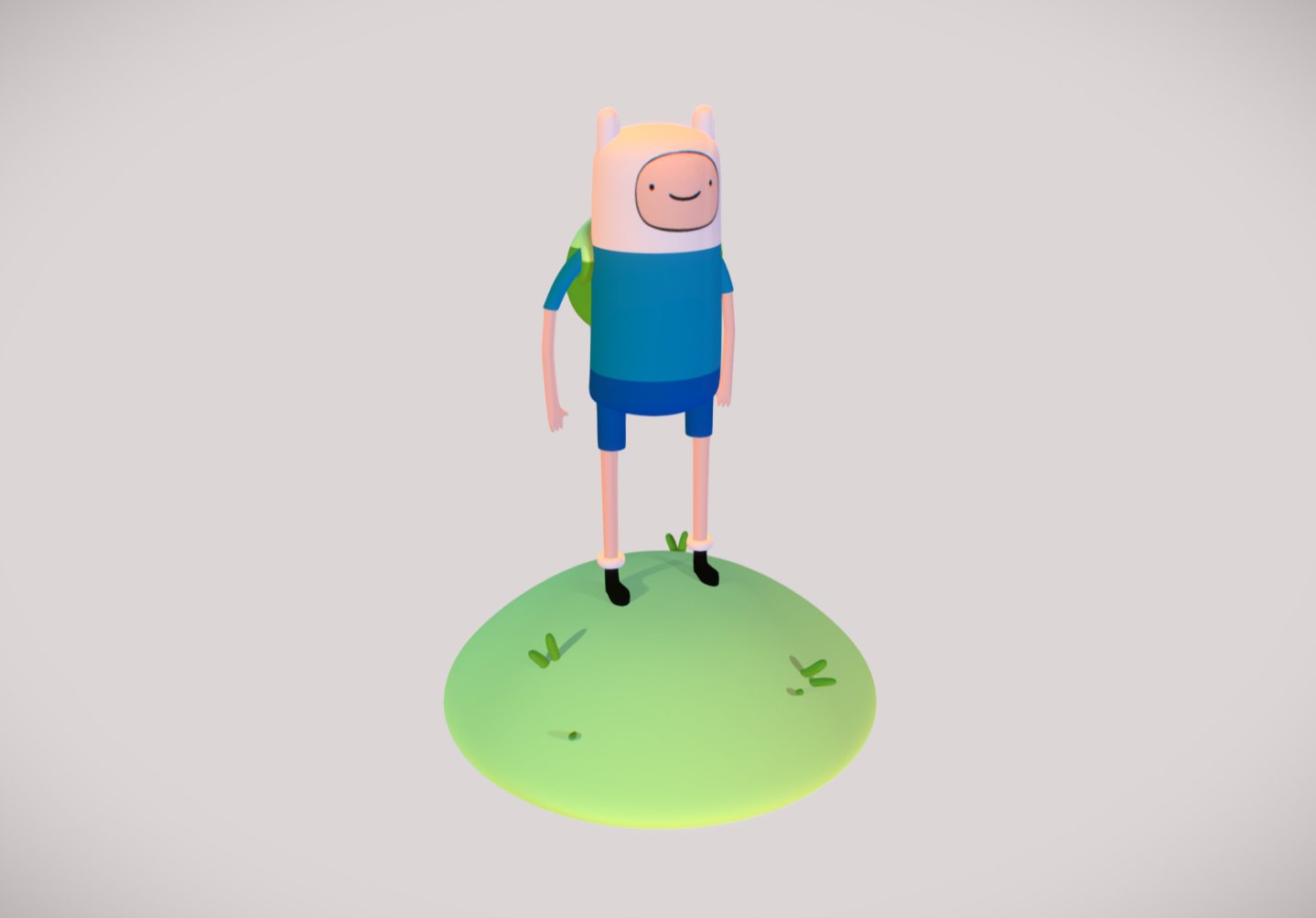 Finn - 3D model by Annie (@qpeura) [9fda5c9] - Sketchfab