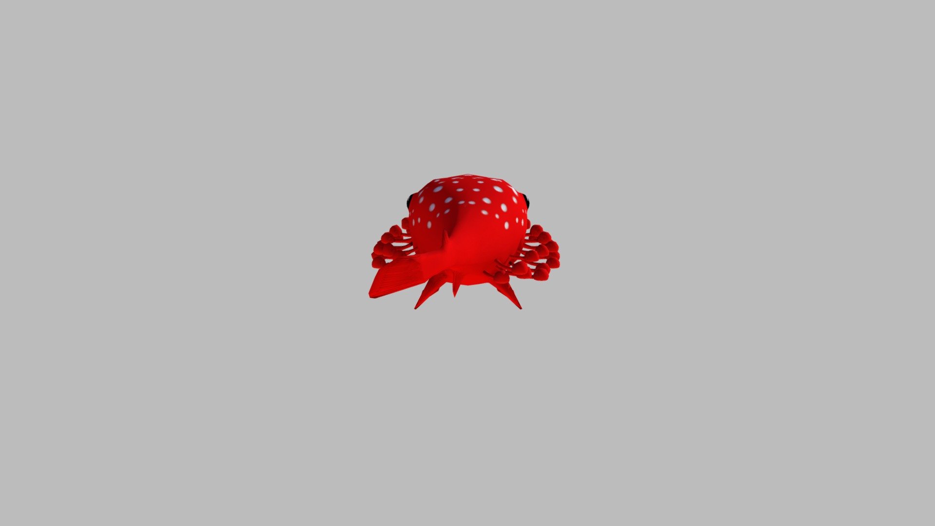 Fish Red 7 - 3D model by Rostislav777 [9fdbc14] - Sketchfab
