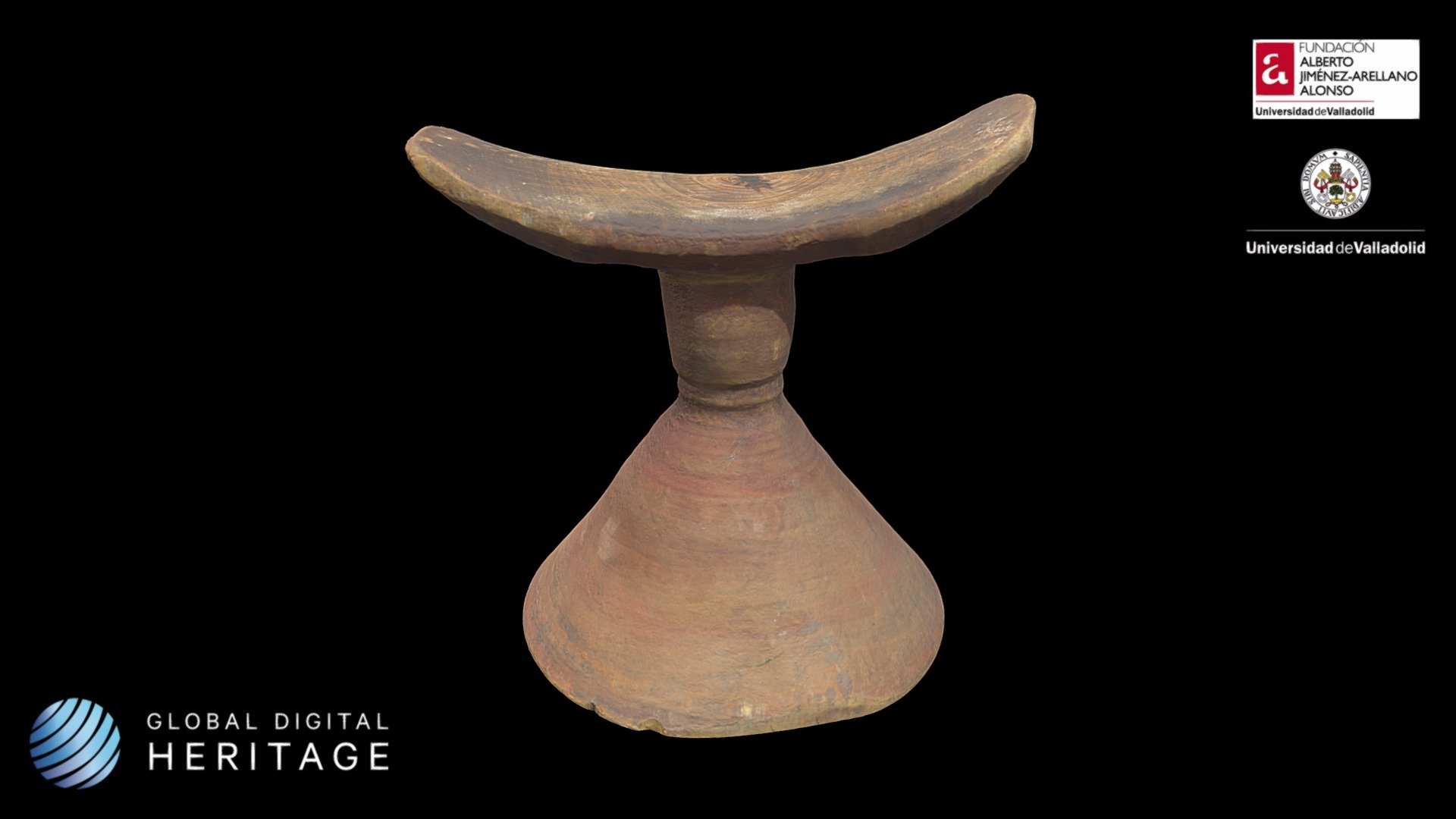 Wooden headrest, Kambata culture (Ethiopia) - Download Free 3D model by Global Digital Heritage ...