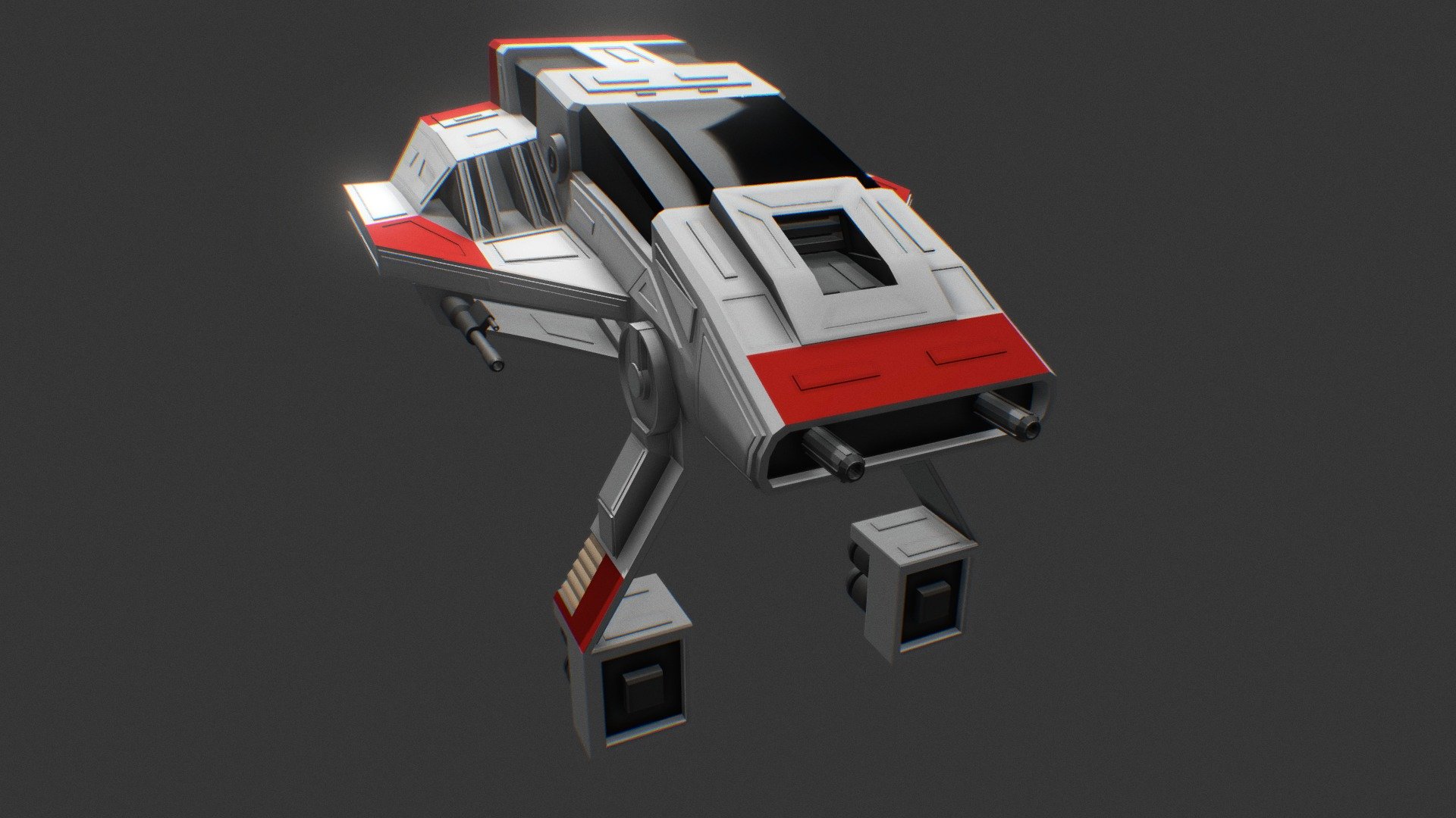 Defender-class Starfighter - Download Free 3D model by nestor_d ...