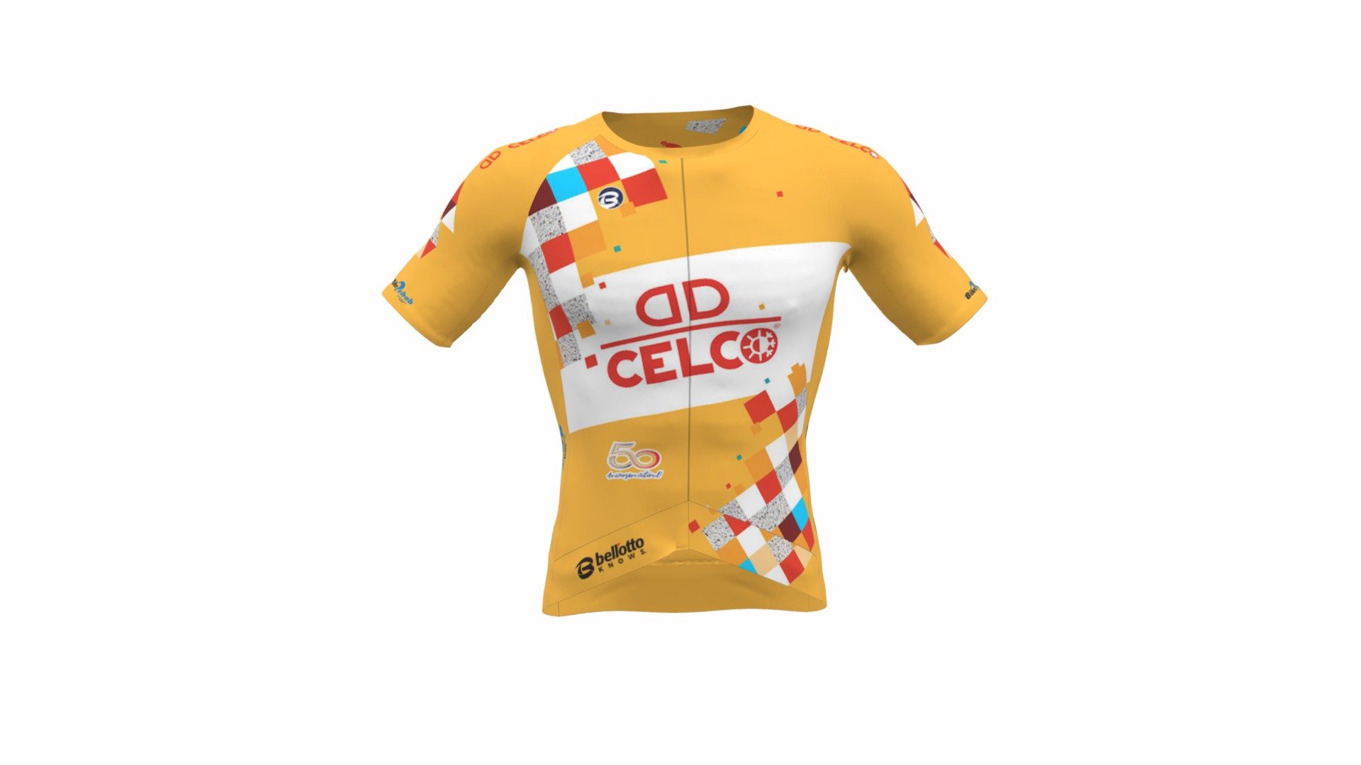 Tricou Turul Ciclist Celco 2023 - 3D model by Bellotto Custom Cycling ...