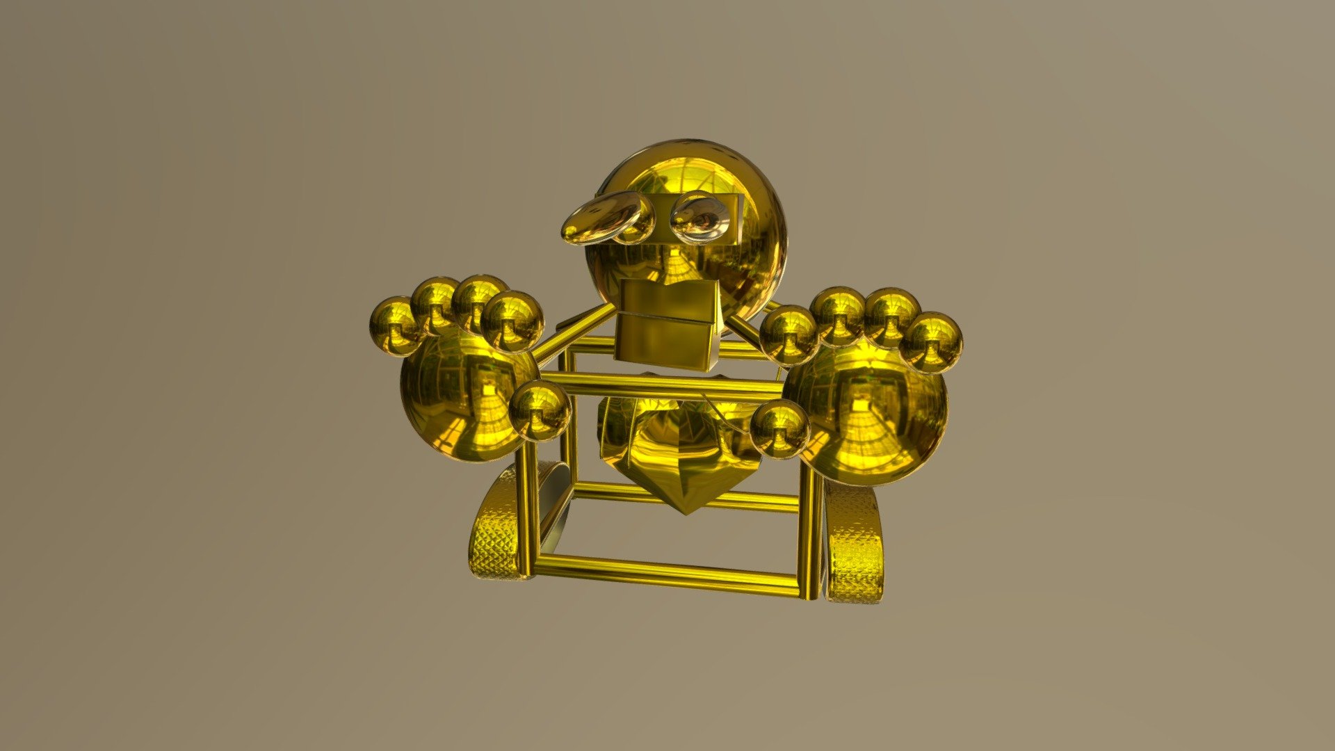 GOLDEN 1ST PRIZE!!! :> - Download Free 3D model by sansyboi [9fdcdc2 ...