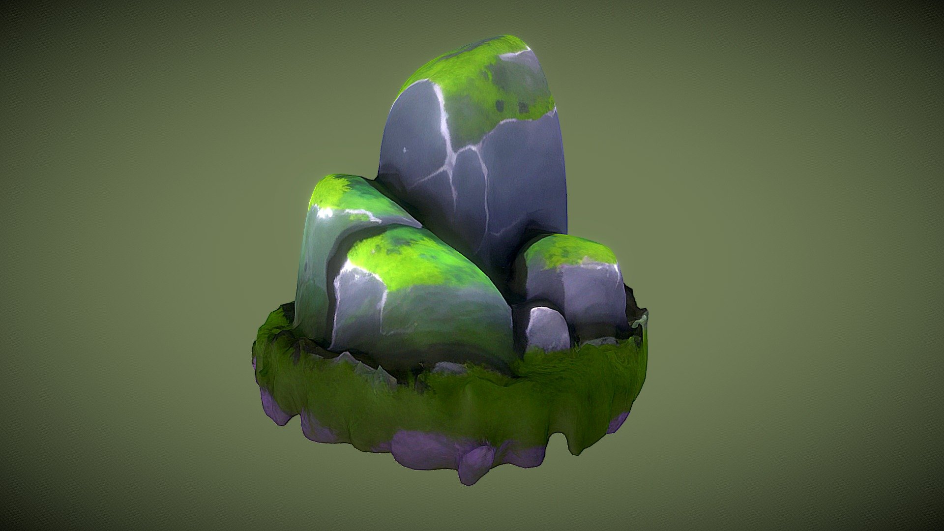 Ghibli Rock - Download Free 3D model by POLYTRICITY (@PolytricityLtd ...