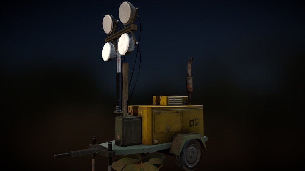 Light Generator - 3D model by Psycasterz [9fdf977] - Sketchfab