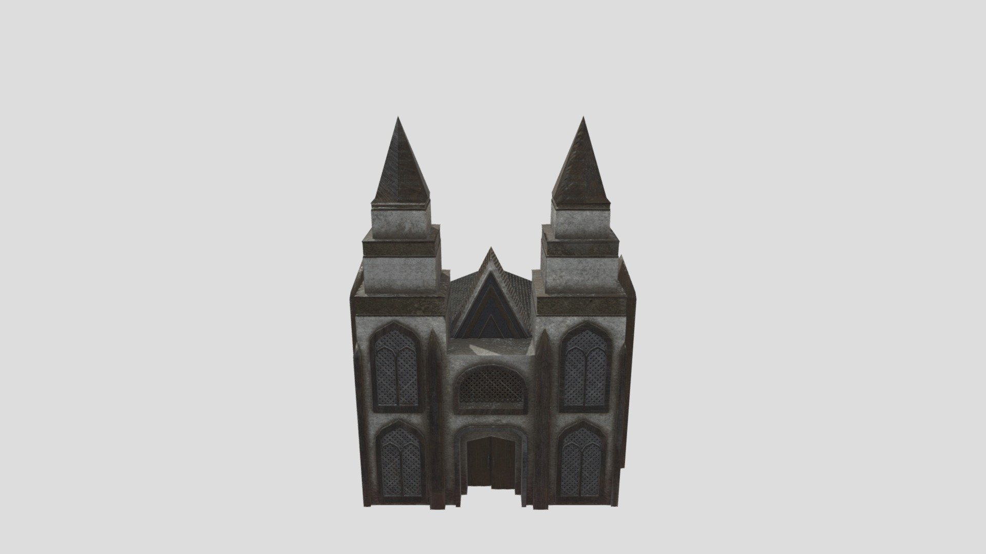 Neo Gothic church - 3D model by Shera van Hoven (@FunCast) [9fe0d40 ...