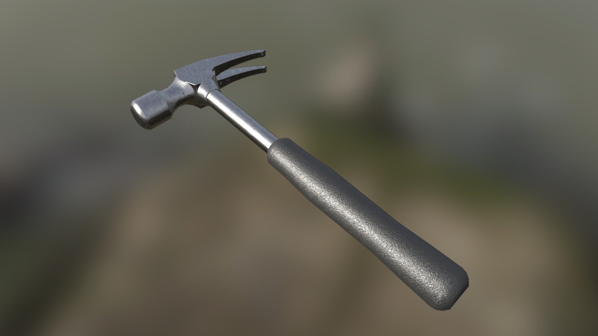 Low poly Hammer - 3D model by MatthiaVC [9fe2299] - Sketchfab