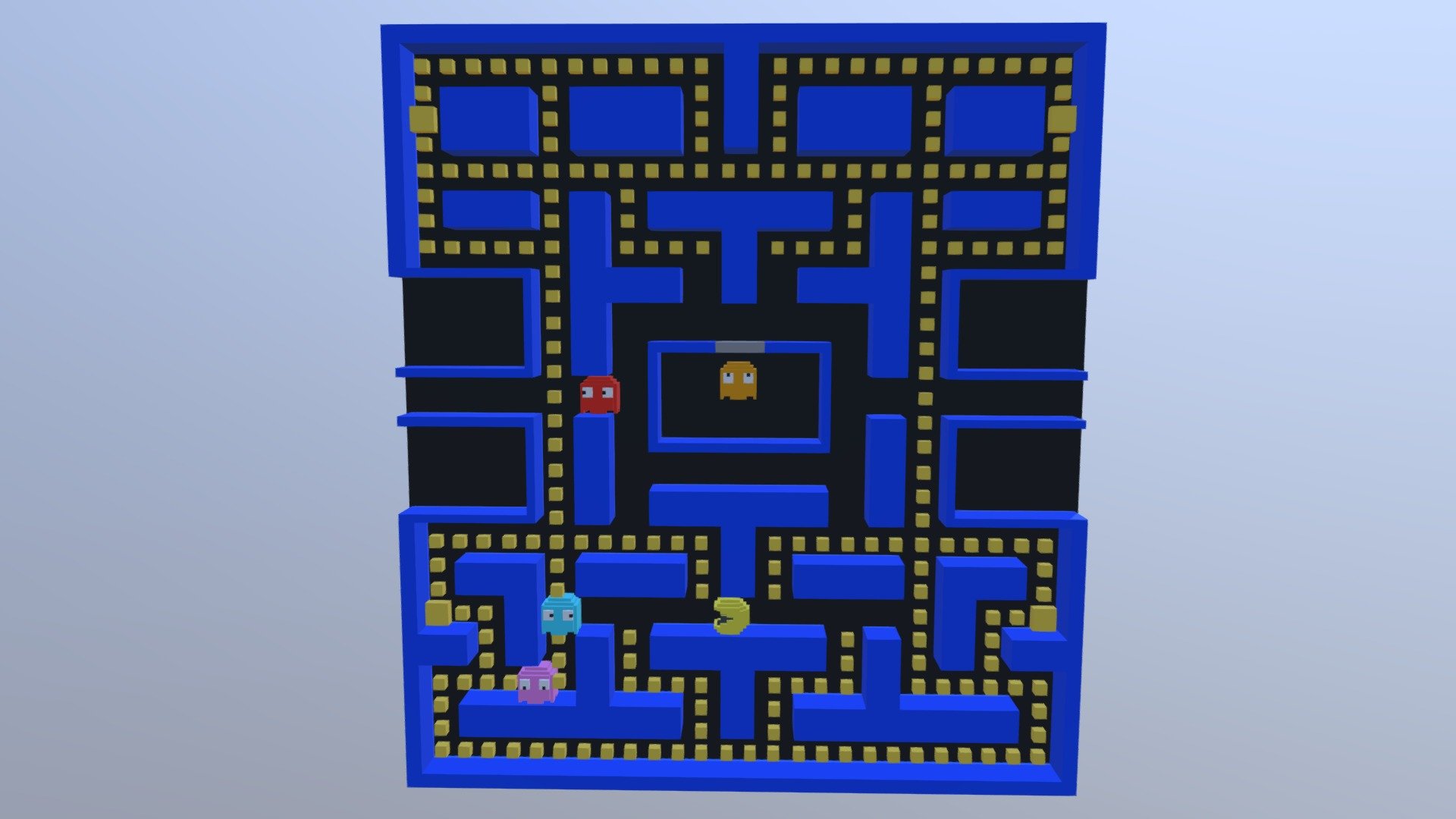 Pacman - Download Free 3D model by Puendiz [9fe2806] - Sketchfab