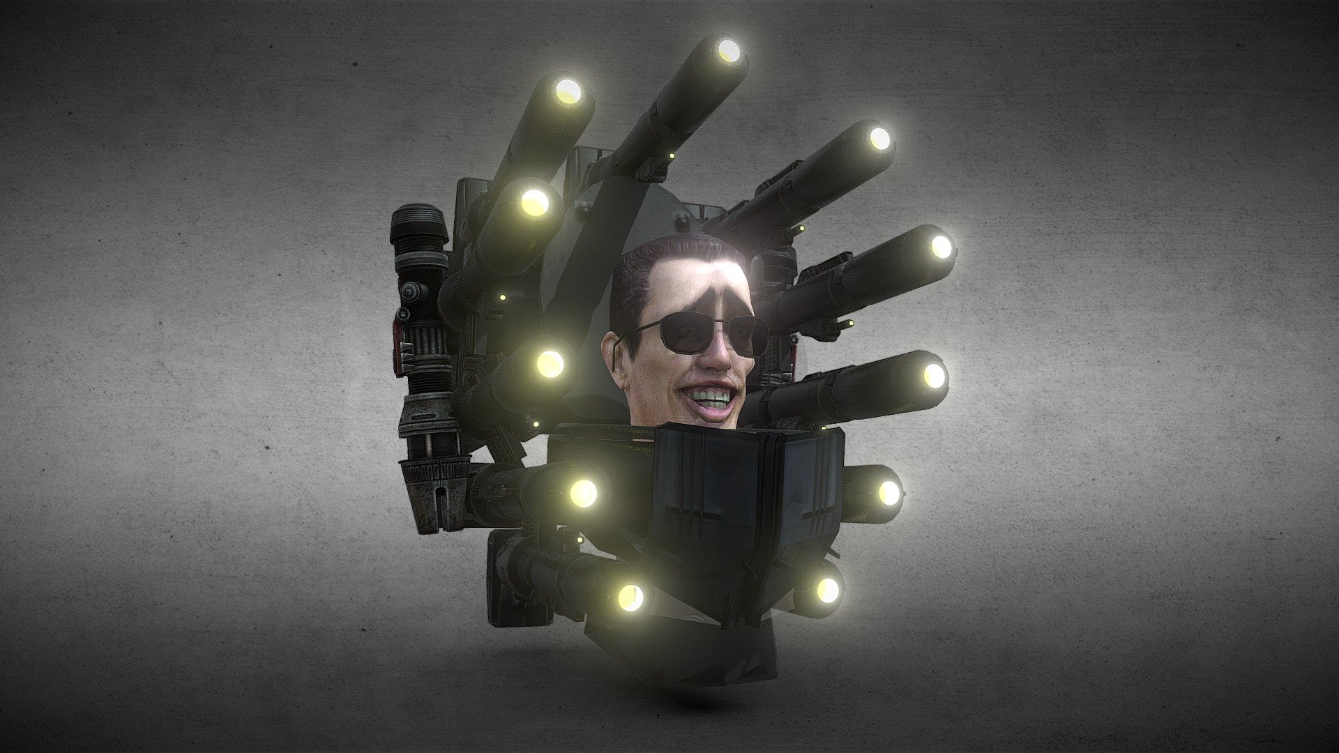 Hendeca-Laser G-Clone - Download Free 3D model by Elite Big Speakerman ...