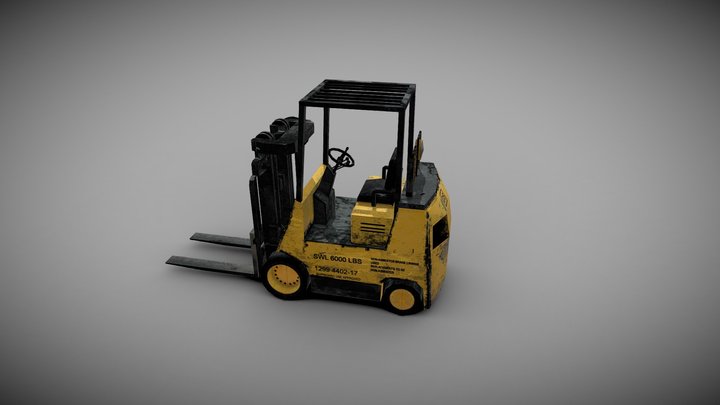 Forklift 3D models - Sketchfab