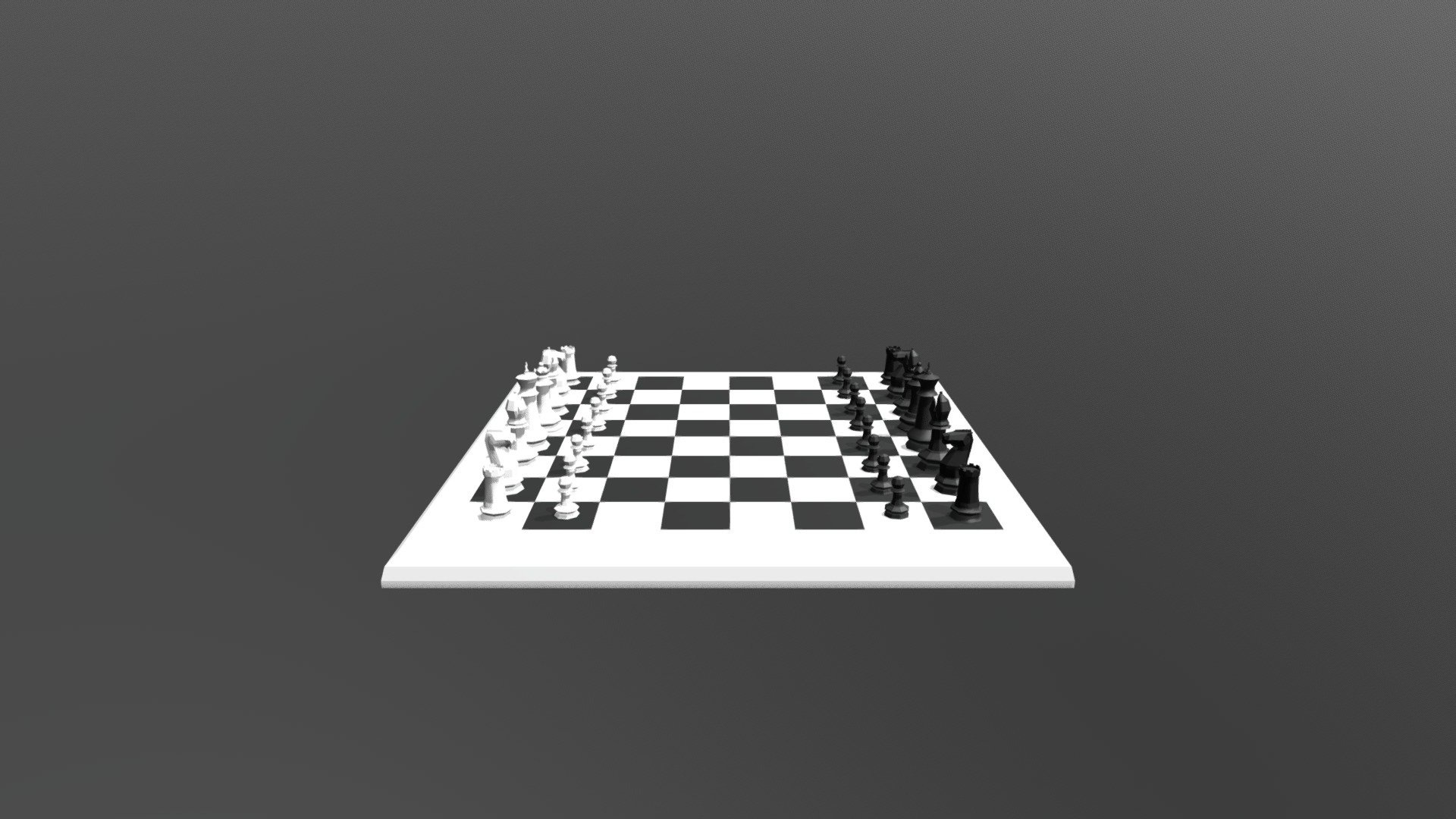 Chess Scene - 3D model by GerryC95 [9fe54cf] - Sketchfab