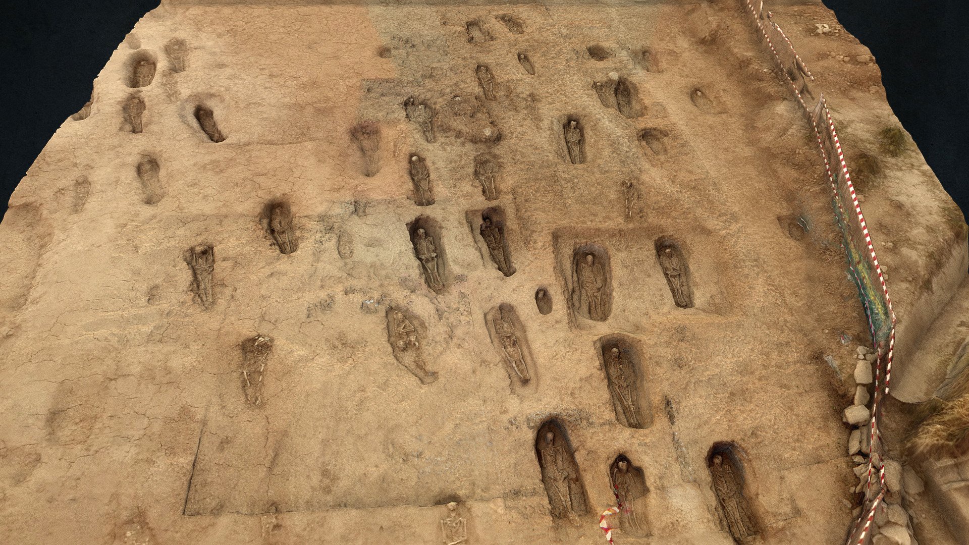 Necrópolis altomedieval de Grañón | SPAIN - 3D model by Arqueomodel3D ...