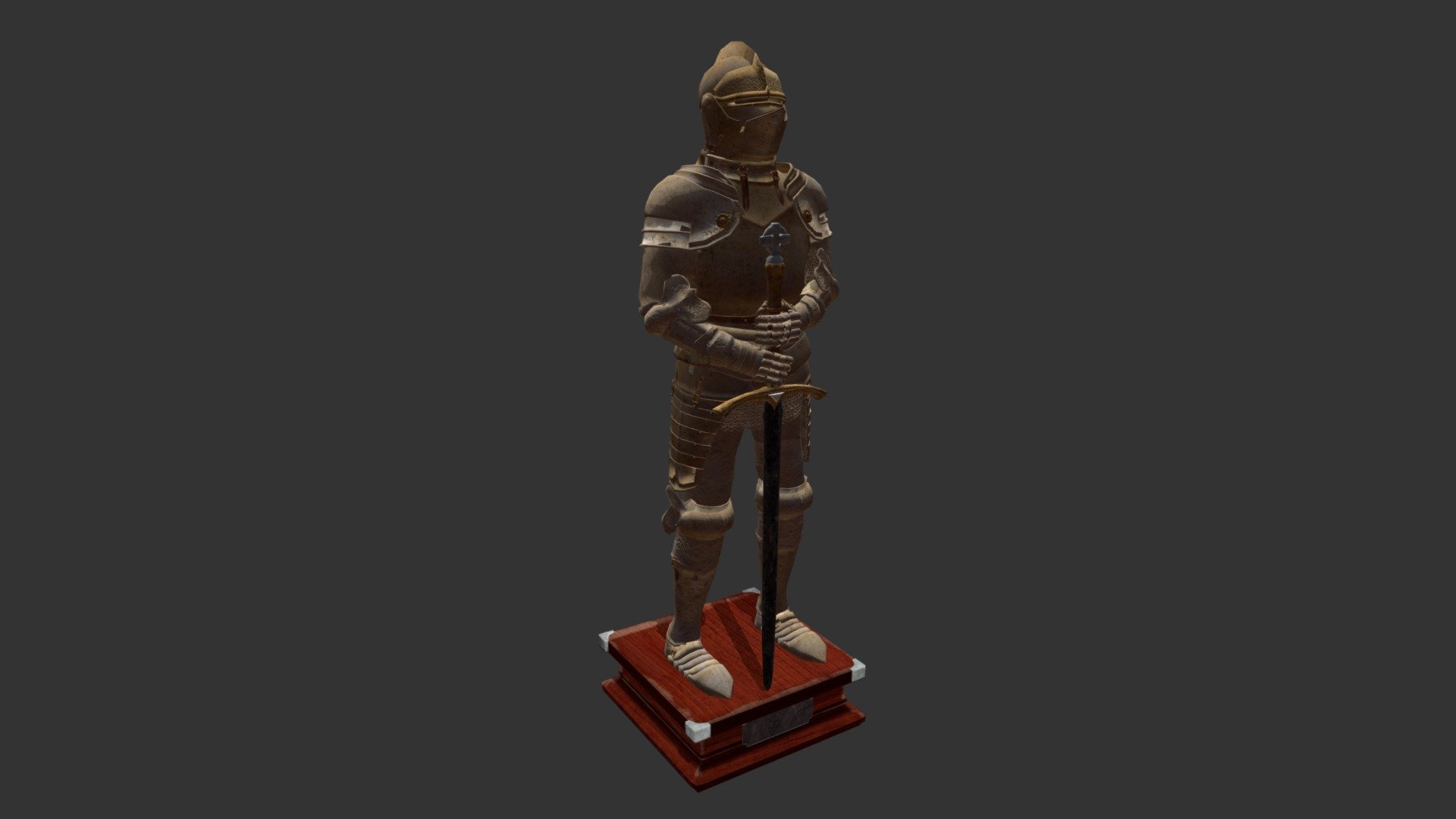 KNIGHT - 3D model by Verwey Creatives (@verwey-creatives) [9fe6c20 ...