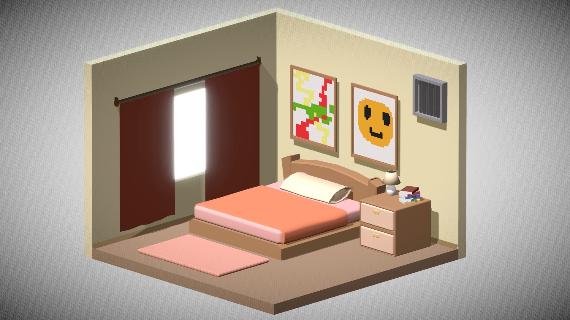 ROOM - Download Free 3D model by Gardarok (@3DMoDd) [9fe8eb6] - Sketchfab