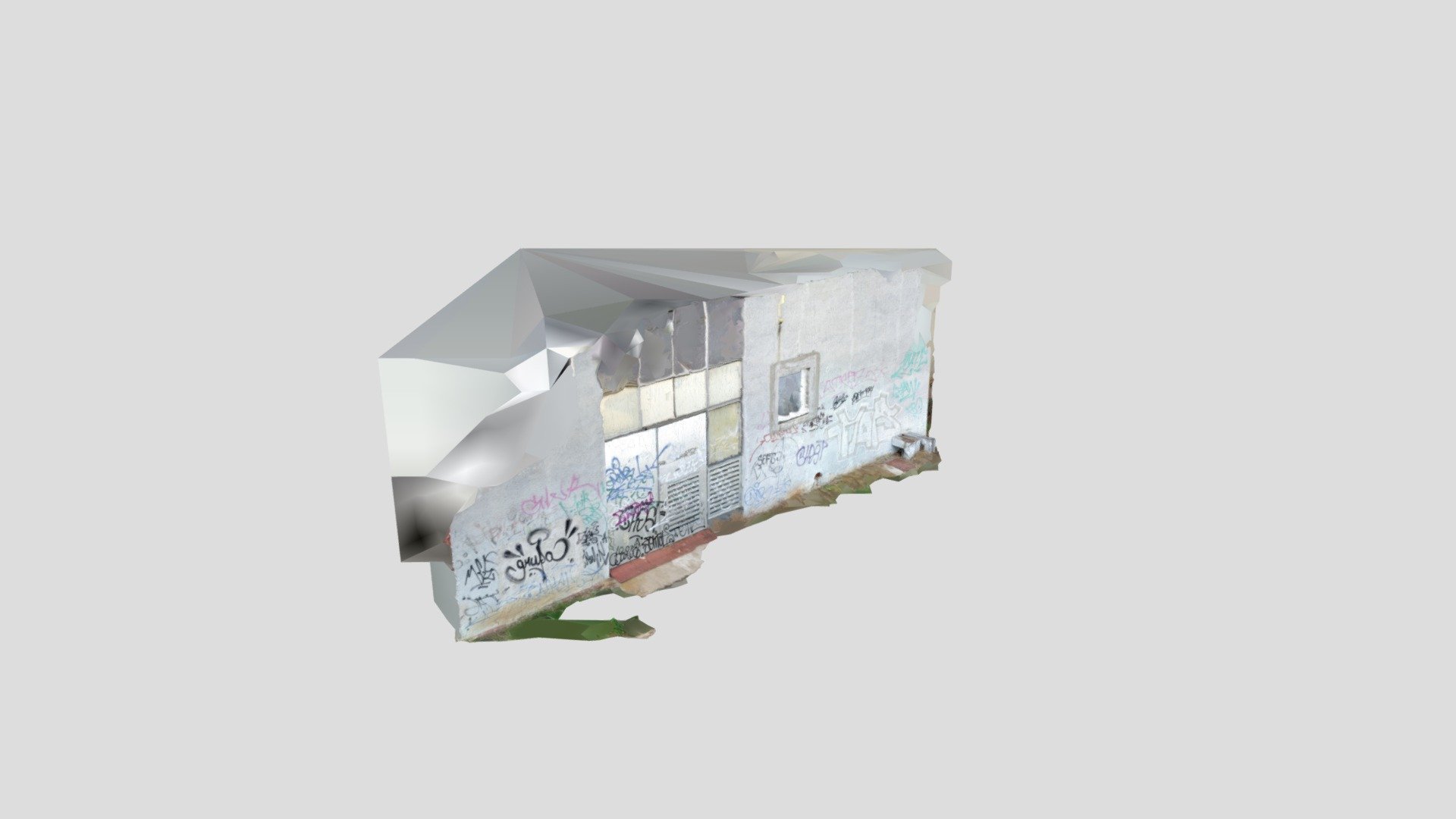 Graffiti - Download Free 3D model by Glitch___- [9fe93ef] - Sketchfab