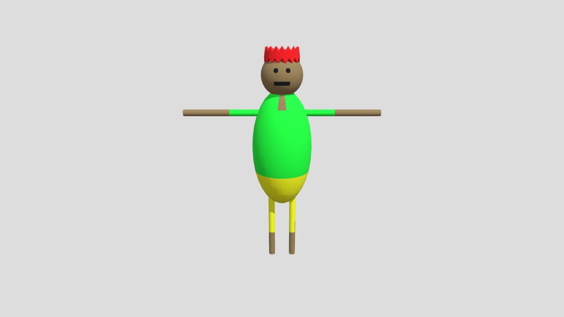 Fancy Mjo Man Character Chapri - Download Free 3D model by Shivang ...