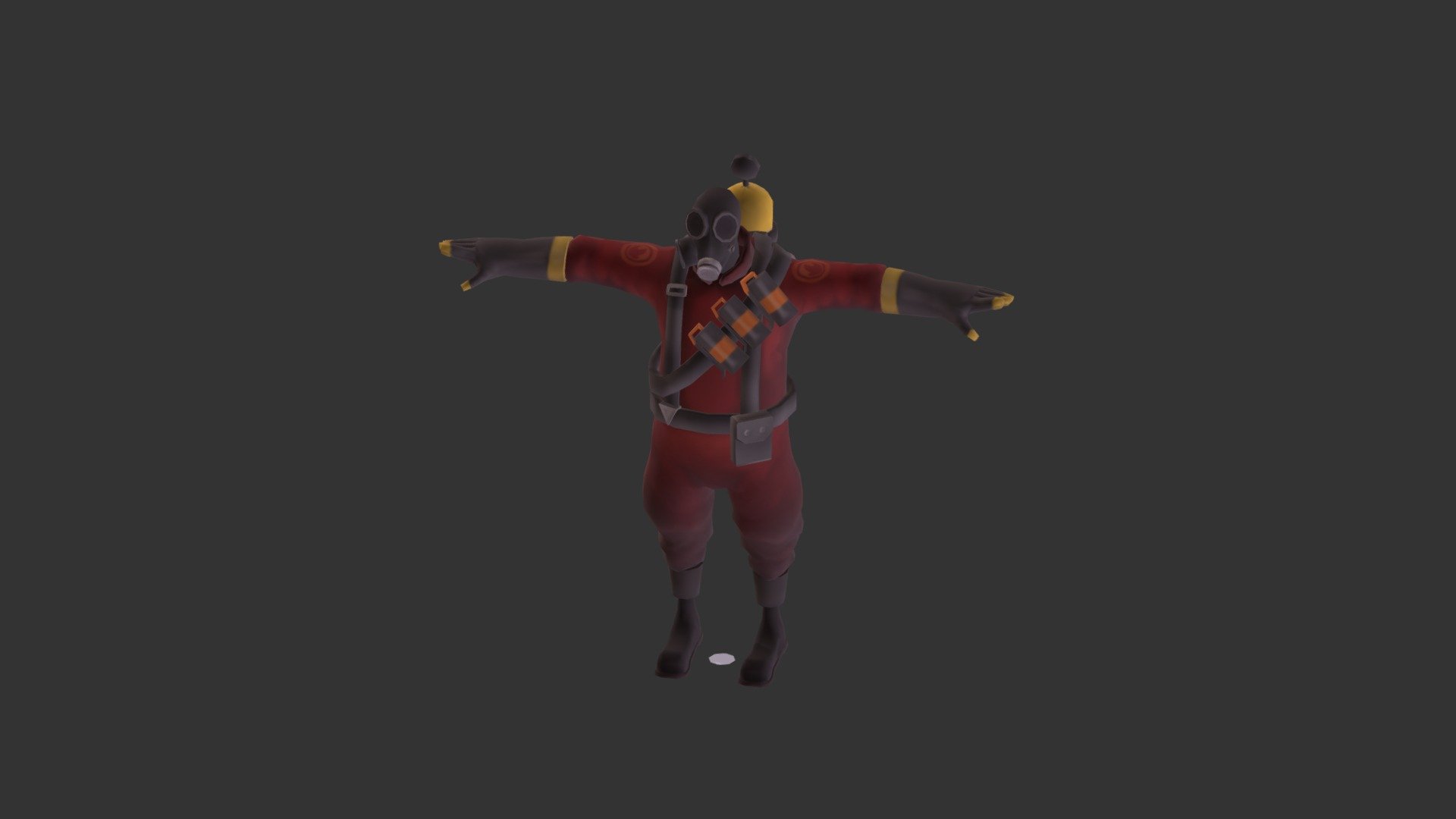 Low Poly Pyro model - Download Free 3D model by Katsp [9febbc1] - Sketchfab