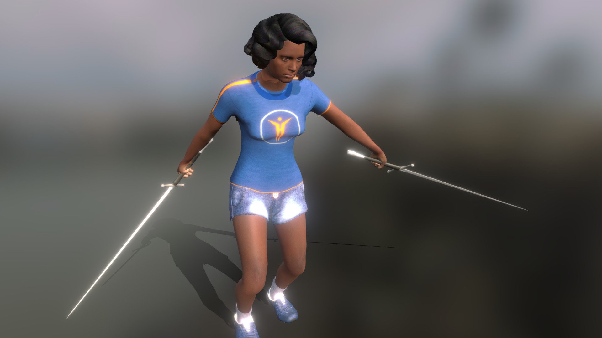 Amy Swords - 3D model by airmouse [9fecf24] - Sketchfab