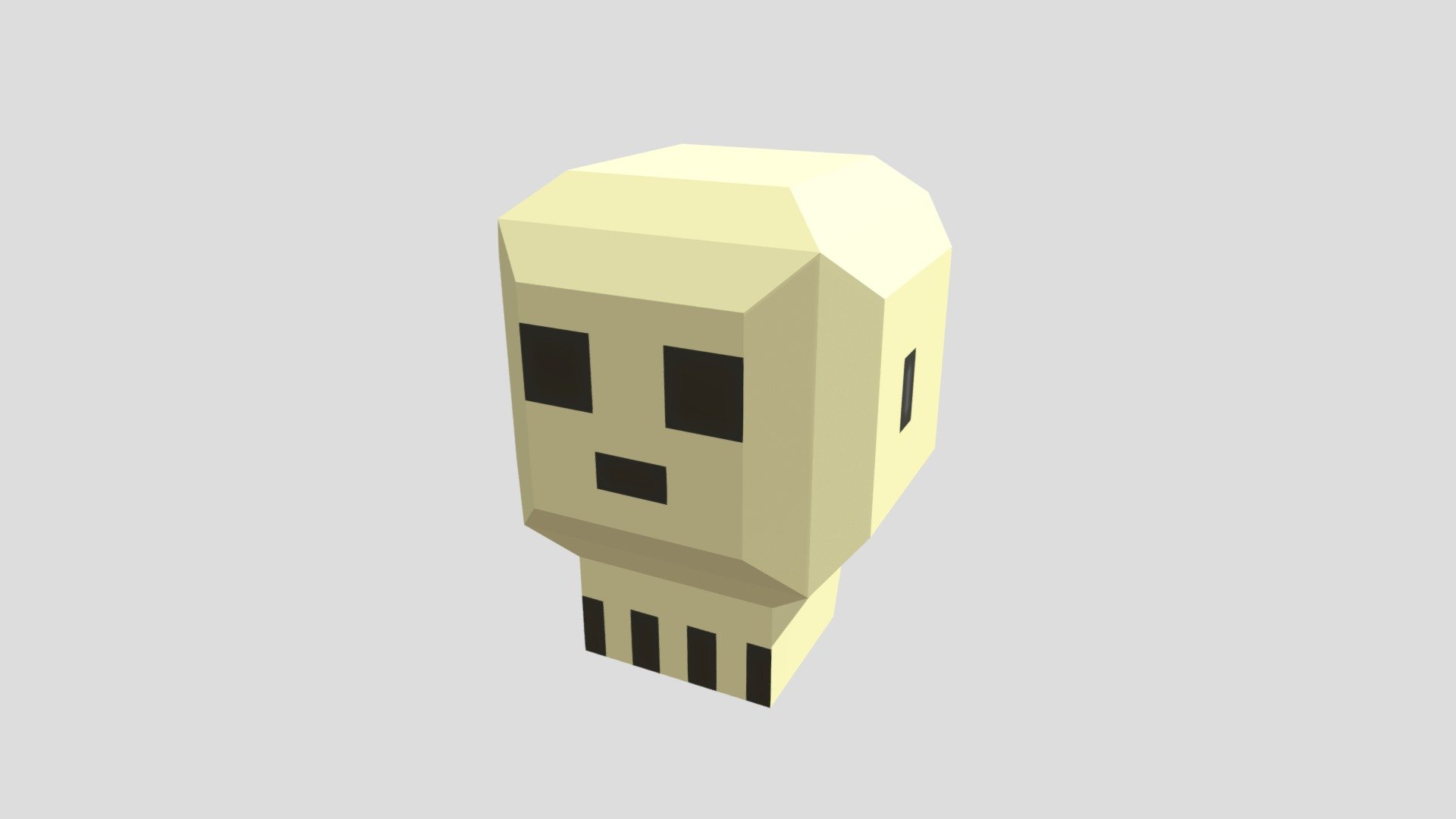 Funky skull - Download Free 3D model by orkgit [9feea14] - Sketchfab