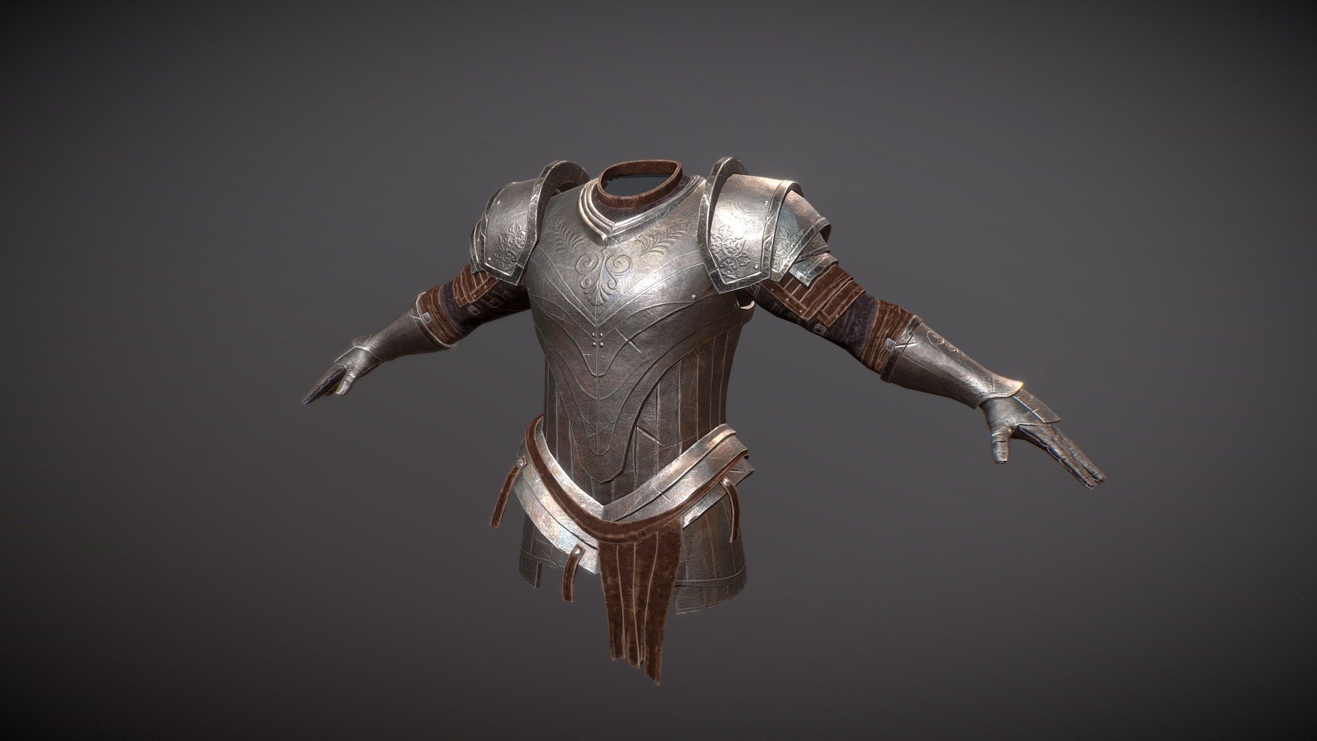 Plate Armor - 3D model by Ashraful Mobin (@ashrafulmobin) [9fef2d5 ...