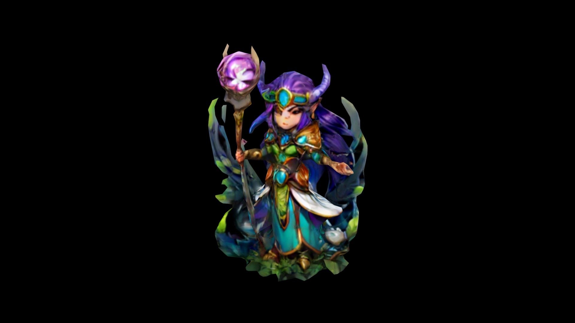 Character Leyan of the Moonlight Box - Download Free 3D model by klrxyz ...