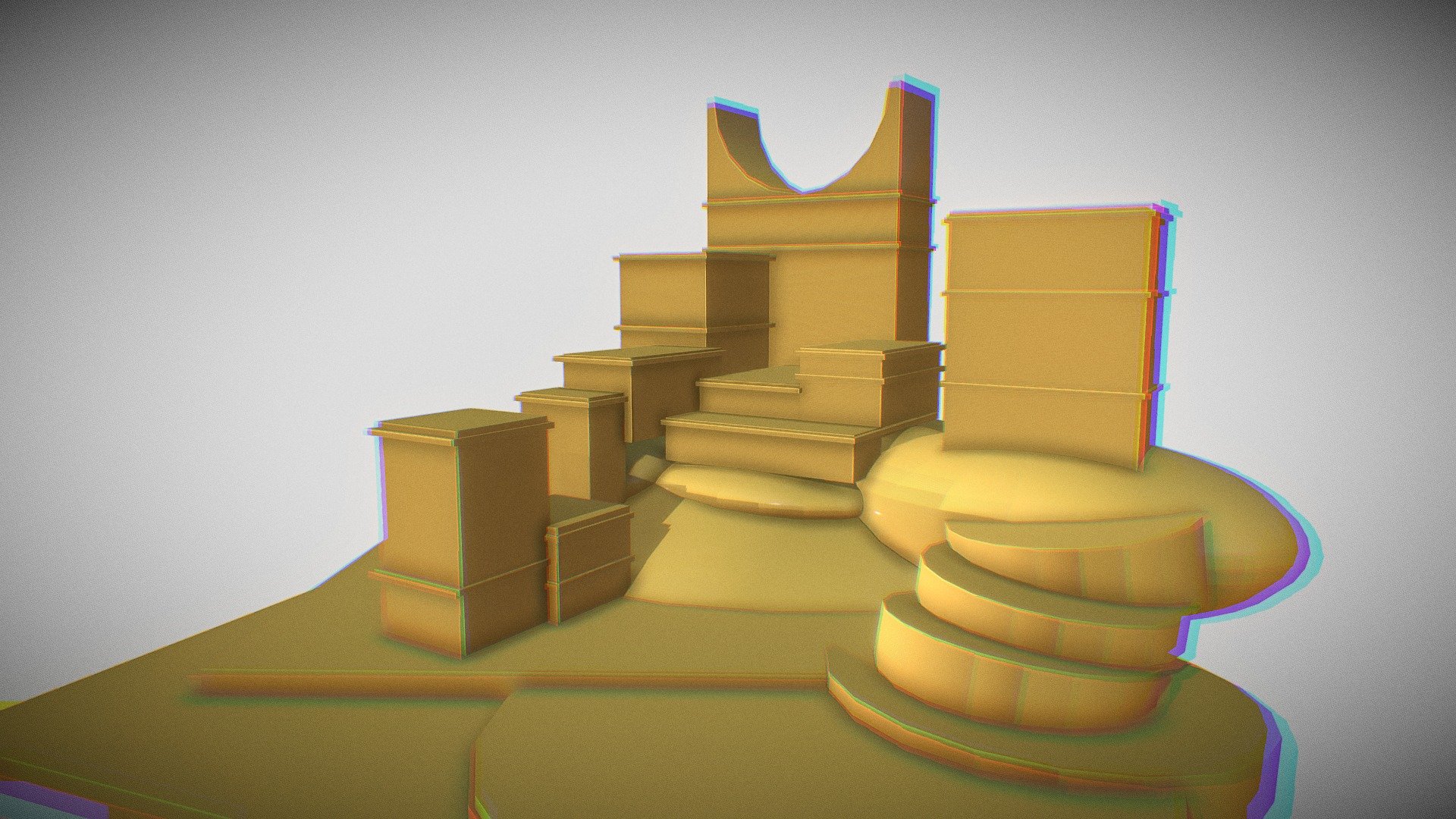 Ancient Monastery - Download Free 3D model by pminiutti [9ff0b38 ...