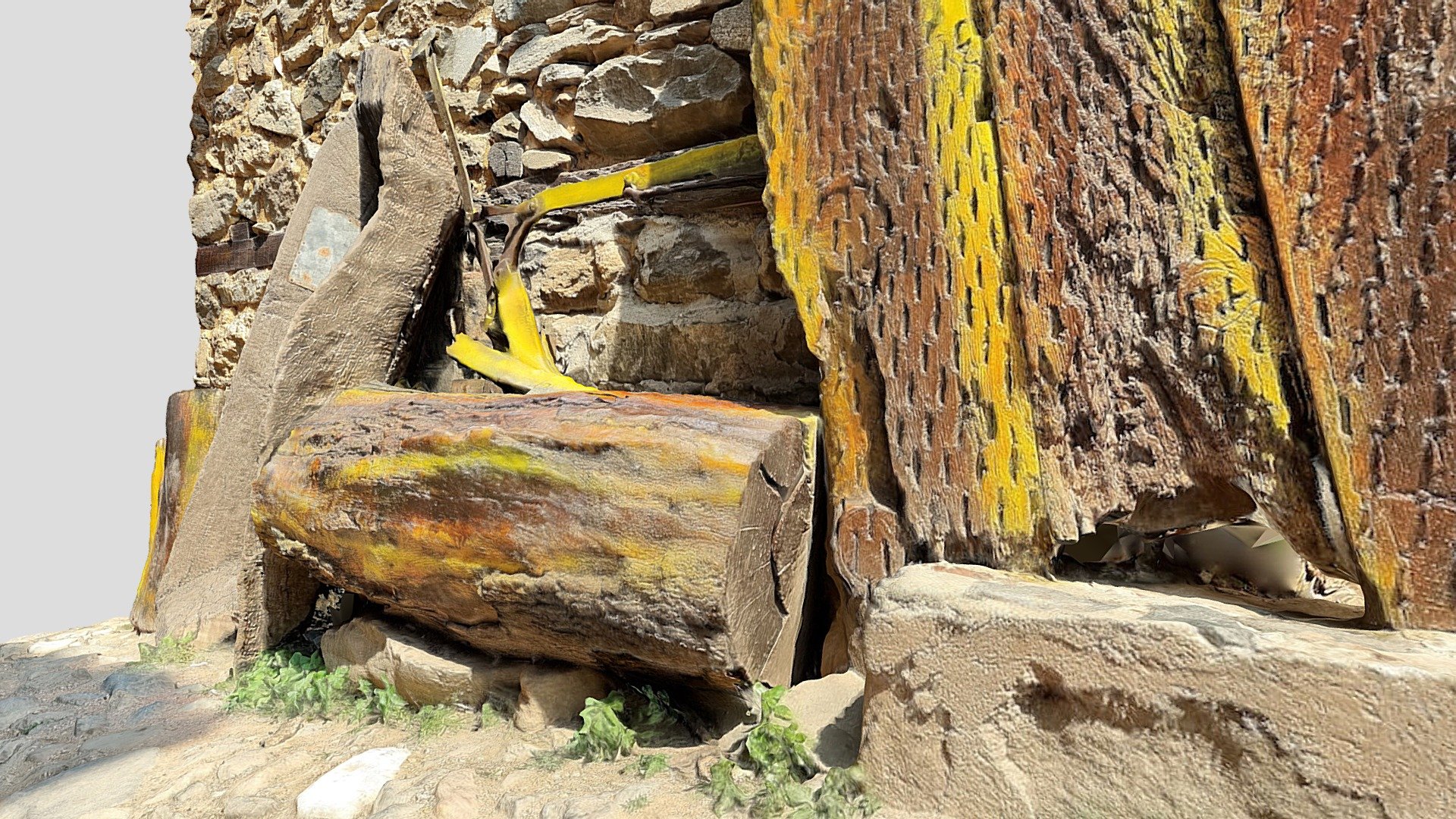Wheat Threshing Tool. "Kem" - Buy Royalty Free 3D model by ScanLife ...