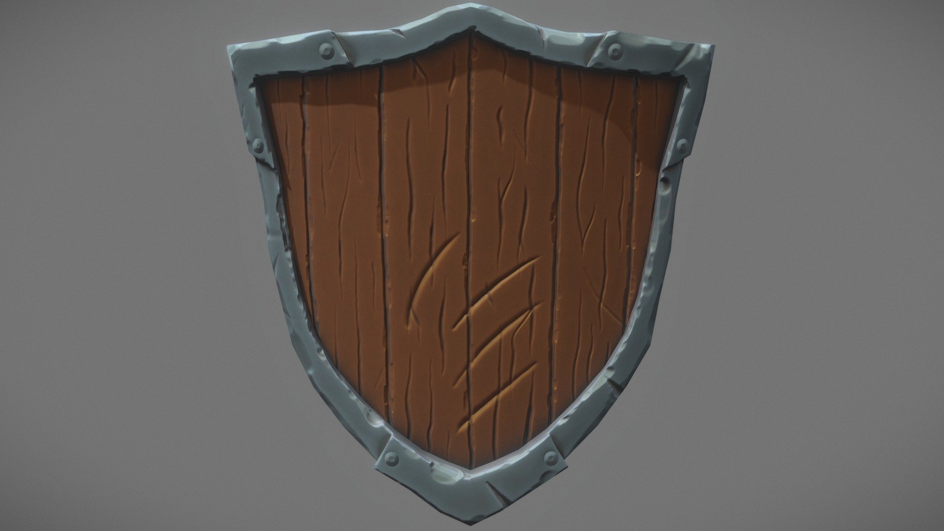 Stylized shield - Download Free 3D model by George Hager (@adjective ...