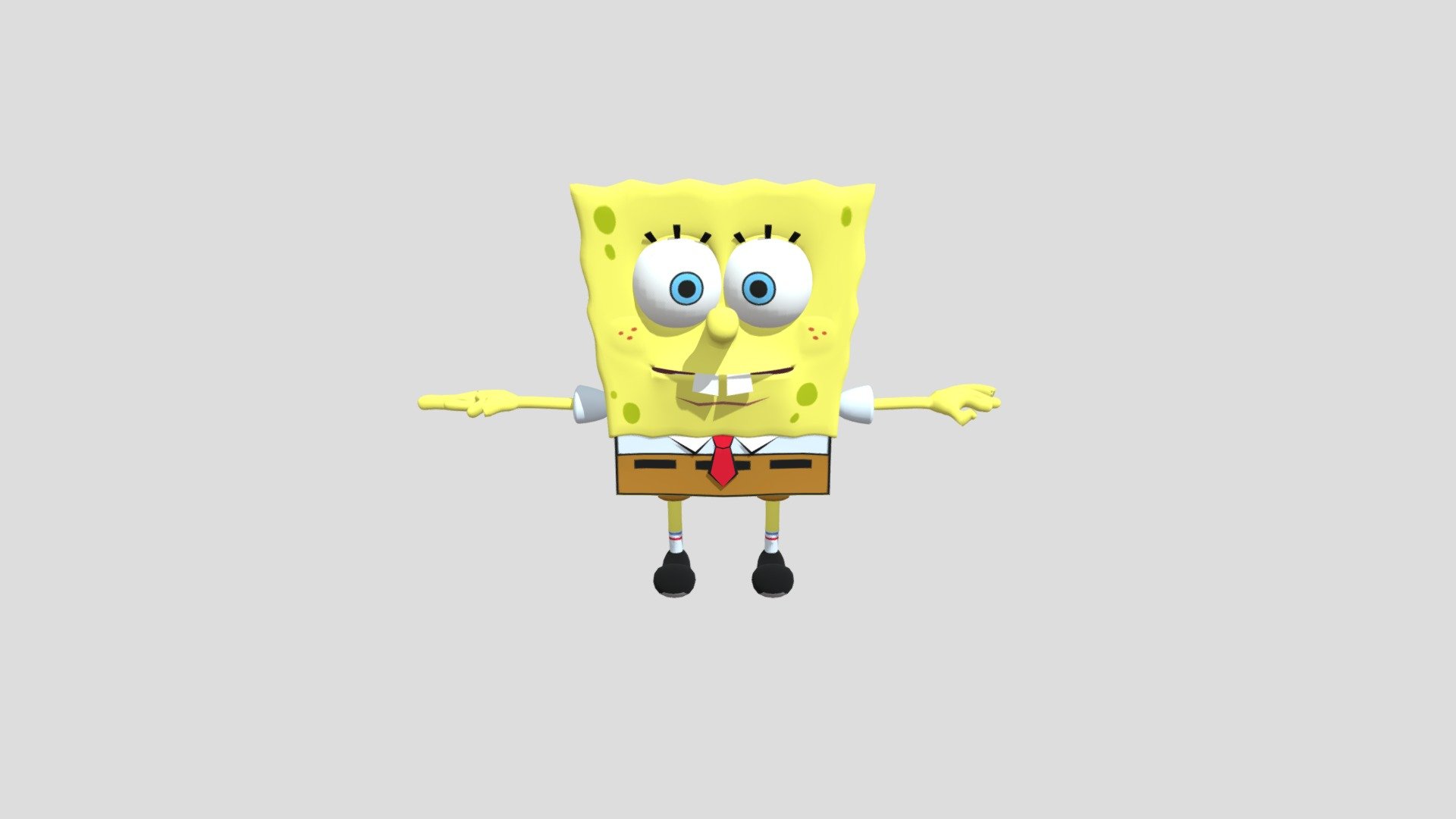 SpongeBob Character model - Download Free 3D model by 3D by Renato ...