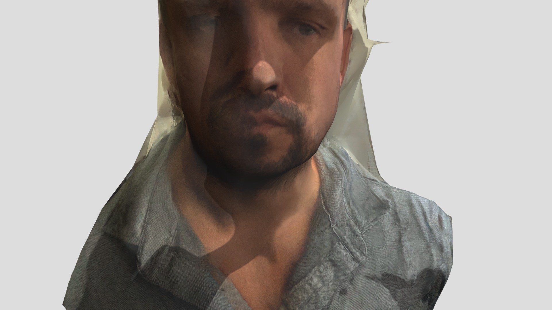 3d deformed face scan - selfscan - 3D model by Bart Sakwerda - 3d models and research (@bart ...