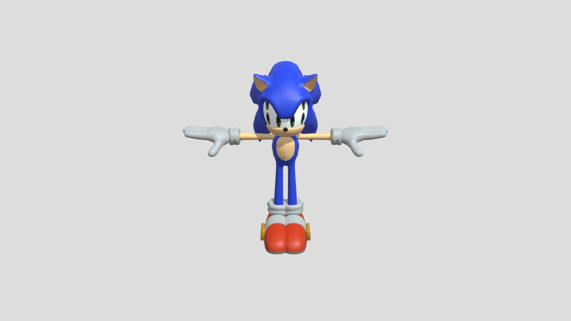 Sonic - Download Free 3D model by Roblox naruto (@ryanscreationz ...