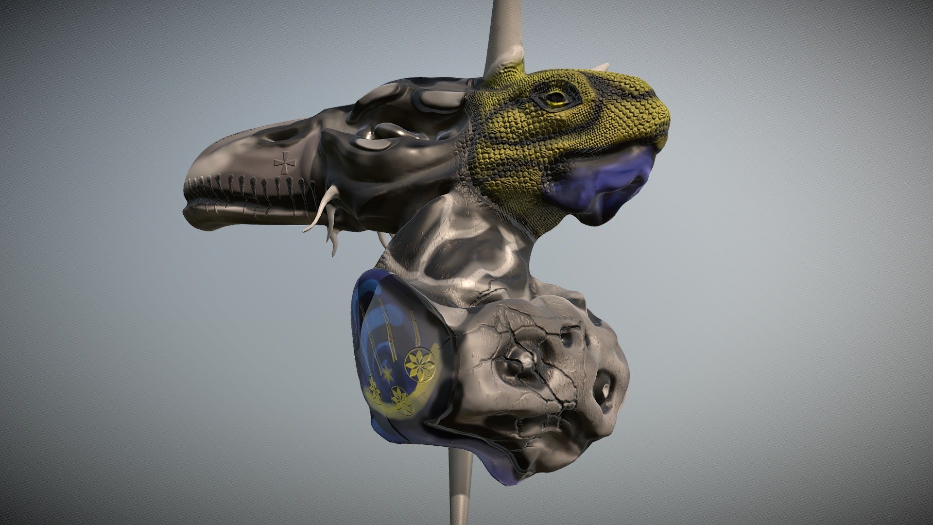 Galanoth - 3D model by Gabriel Margine (@GabrielMargine) [9ff4448 ...