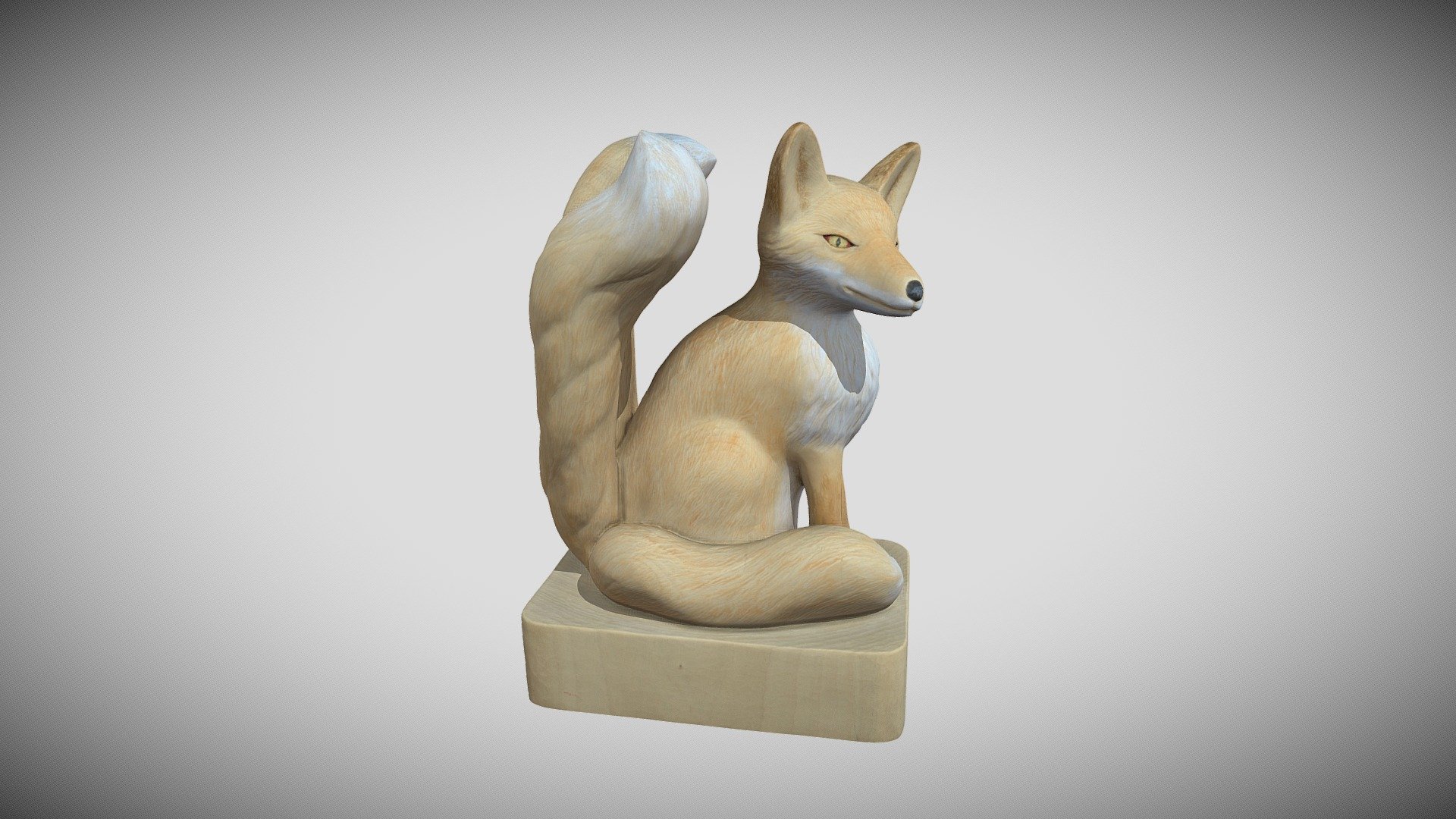 Fox by Hiroki Kubo - 3D model by Virtual INAMI (@virtual-inami ...