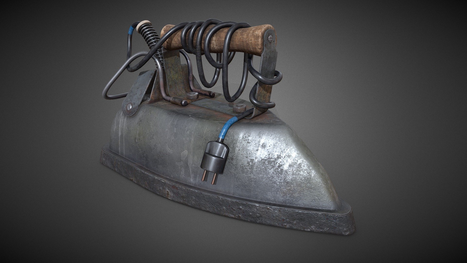 Old USSR Iron - 3D model by knockcg [9ff6578] - Sketchfab