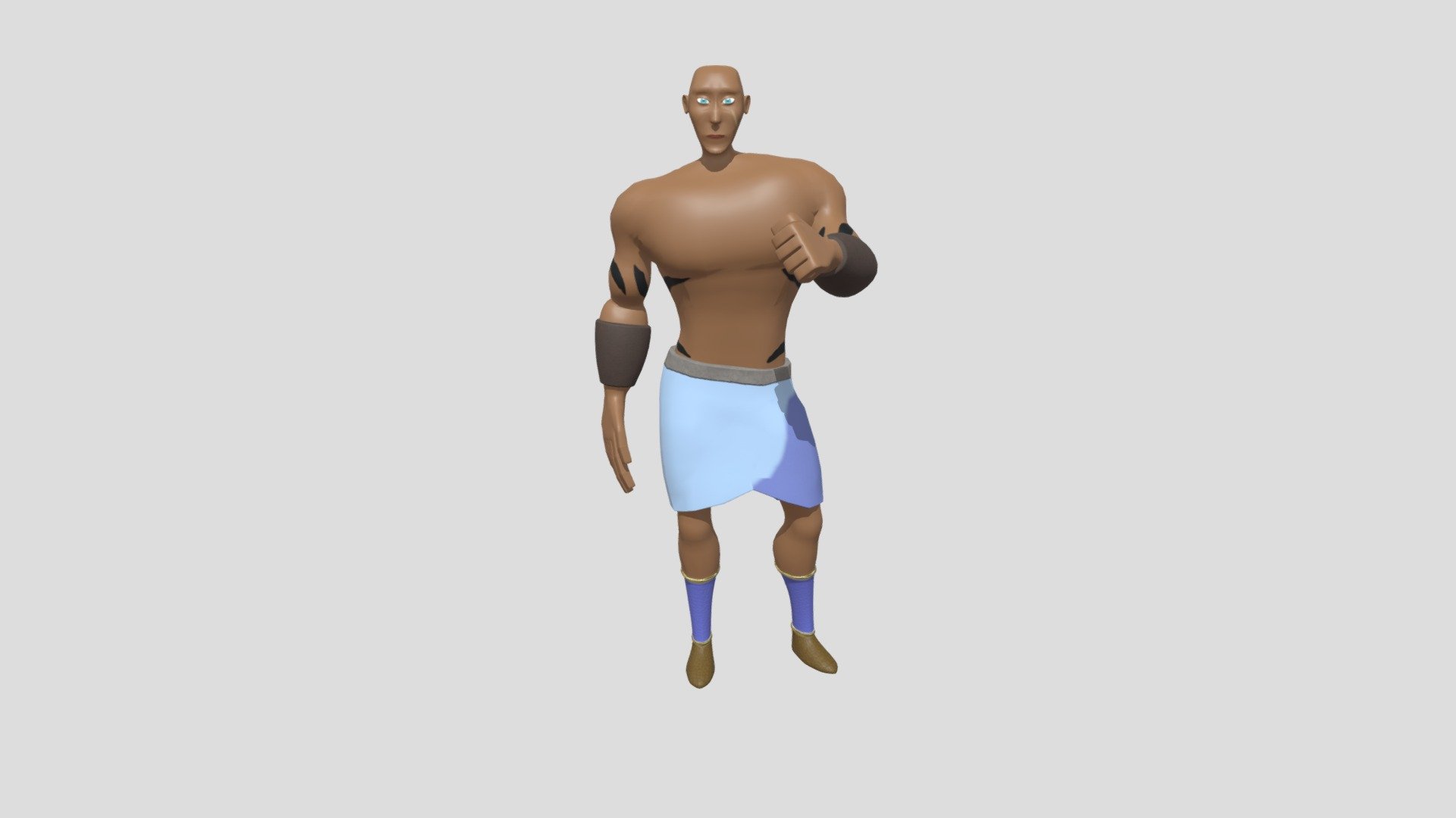 Hercules Posed - Download Free 3D model by Sean C (@greysn0w) [9ff68c4 ...